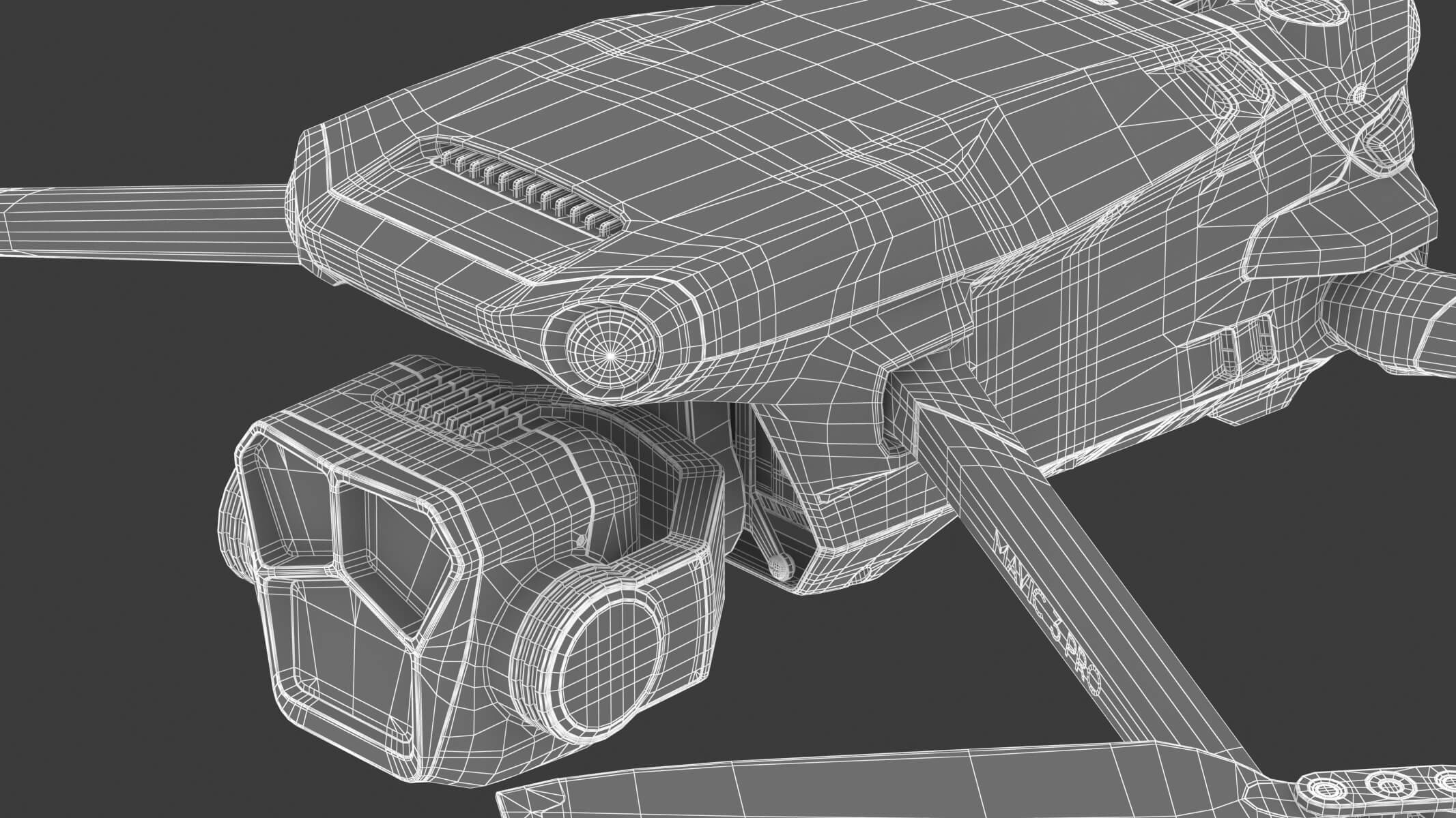 DJI Mavic 3 Pro - 3D Model by frezzy