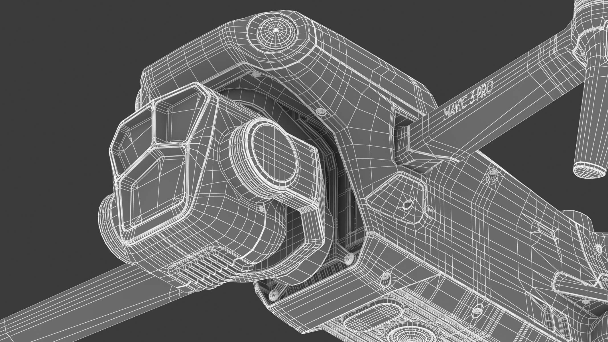 DJI Mavic 3 Pro - 3D Model by frezzy