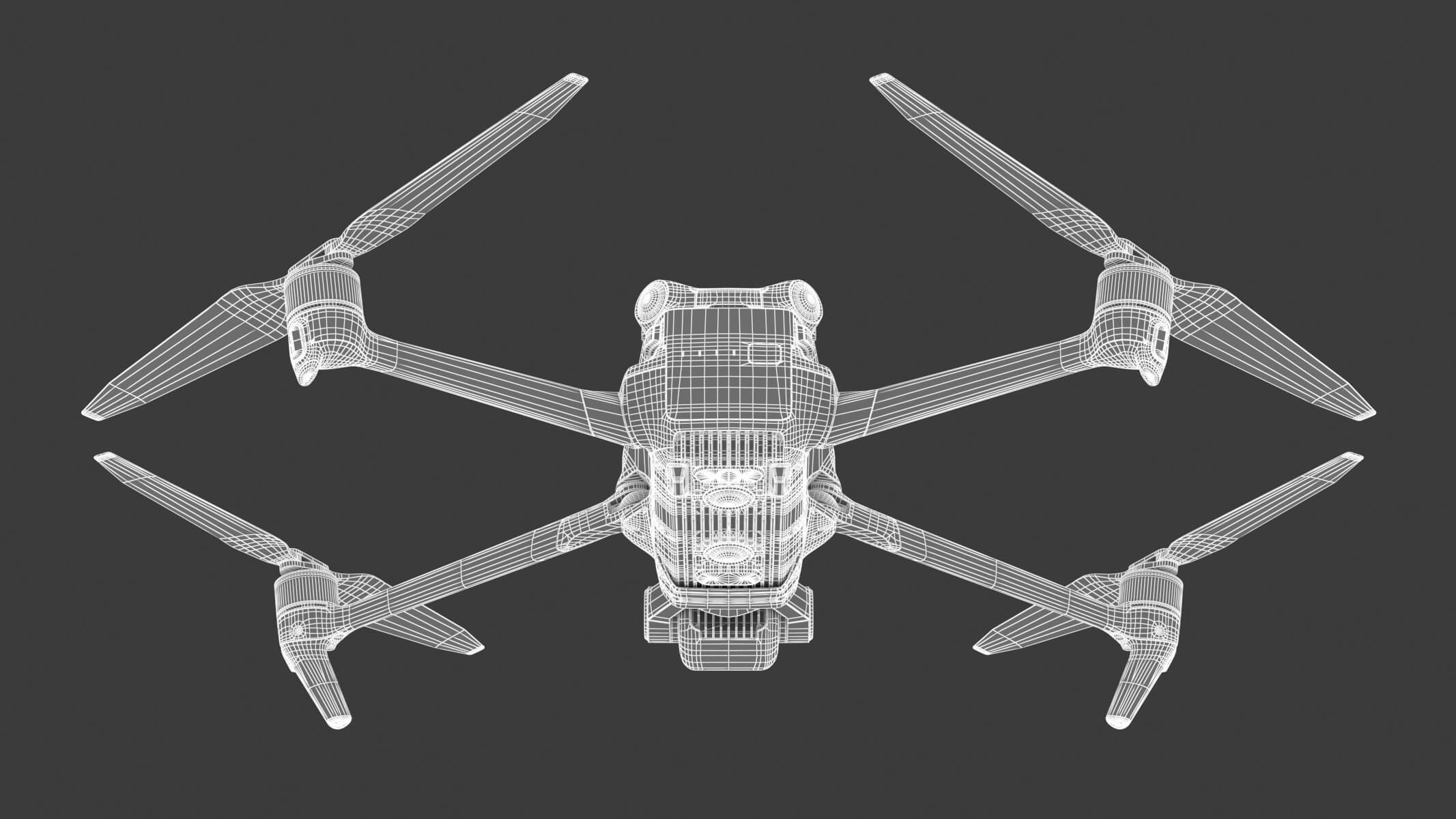 DJI Mavic 3 - 3D Model by frezzy