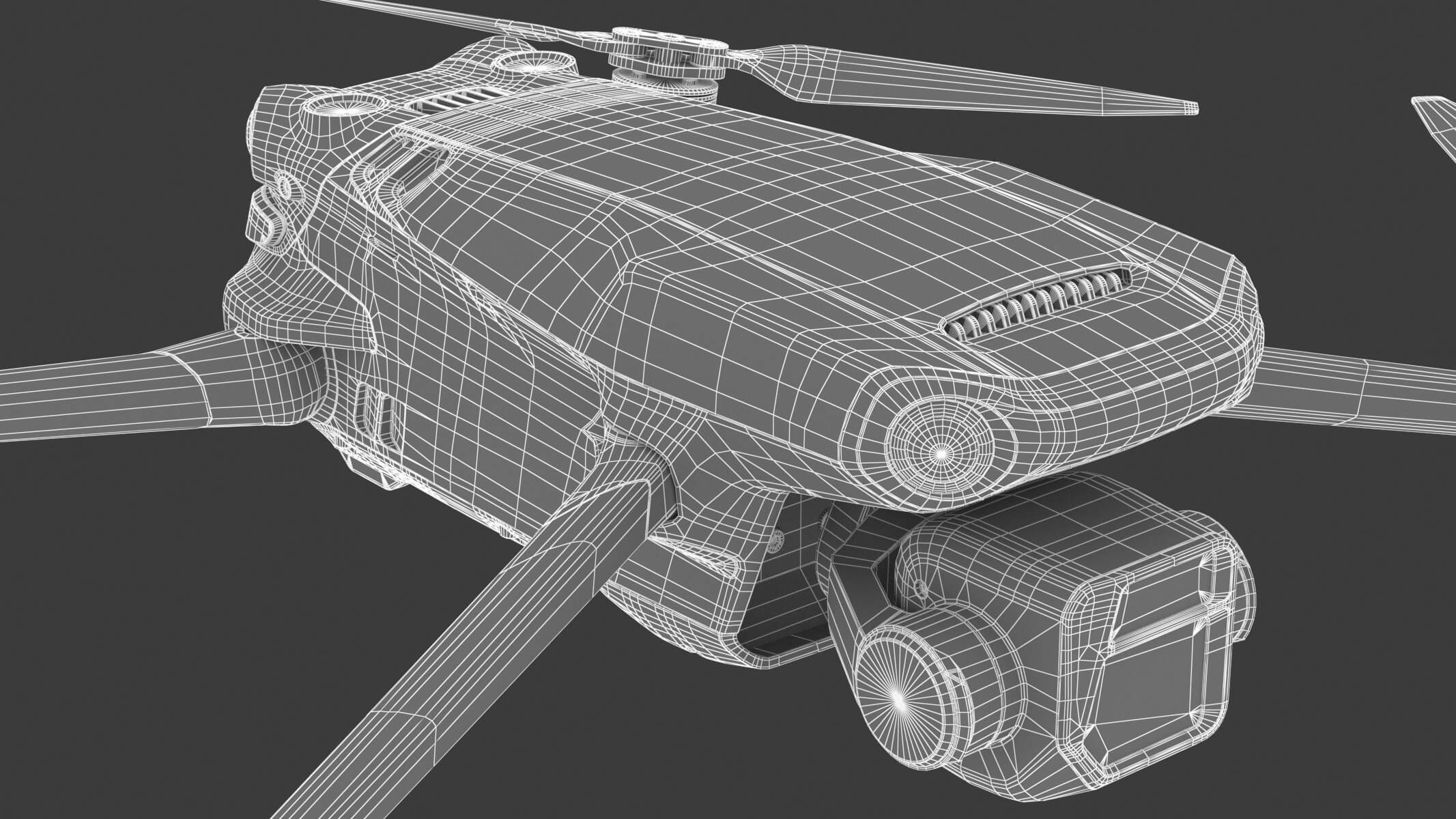 DJI Mavic 3 - 3D Model by frezzy