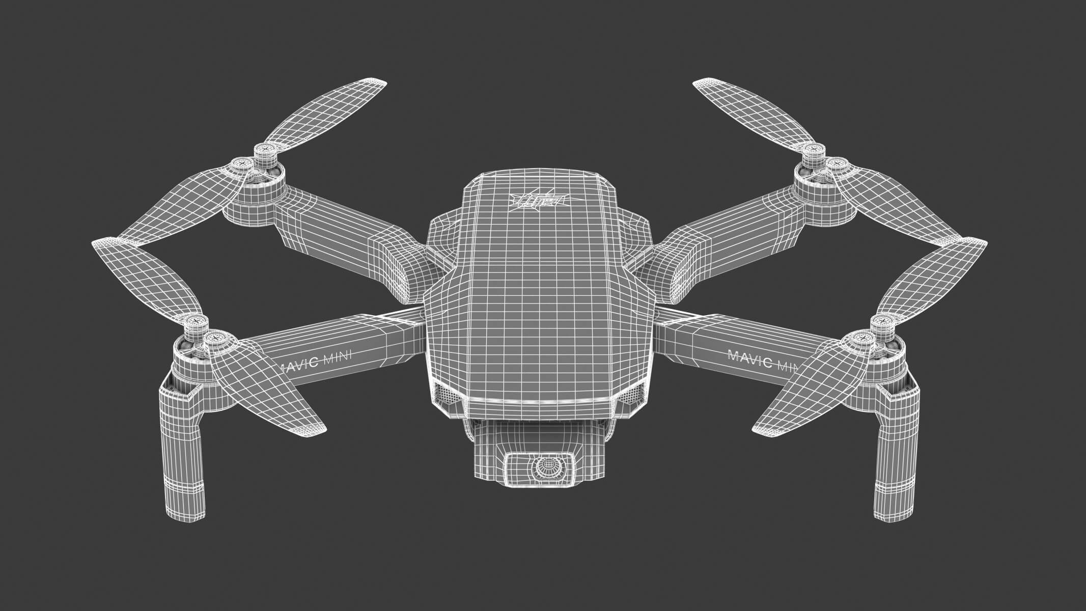 DJI Mavic Mini - 3D Model by frezzy