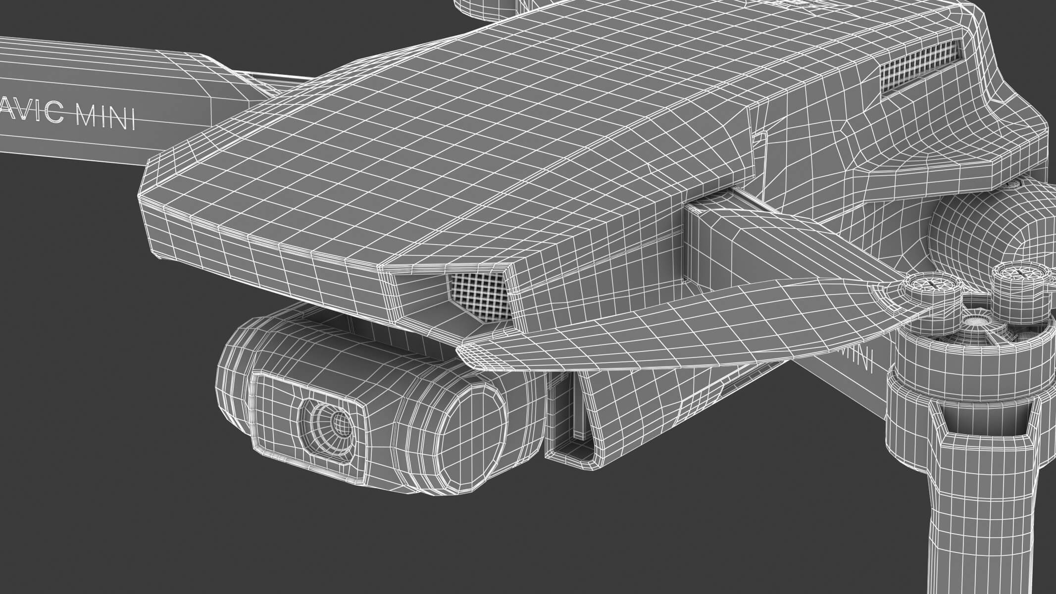 DJI Mavic Mini - 3D Model by frezzy