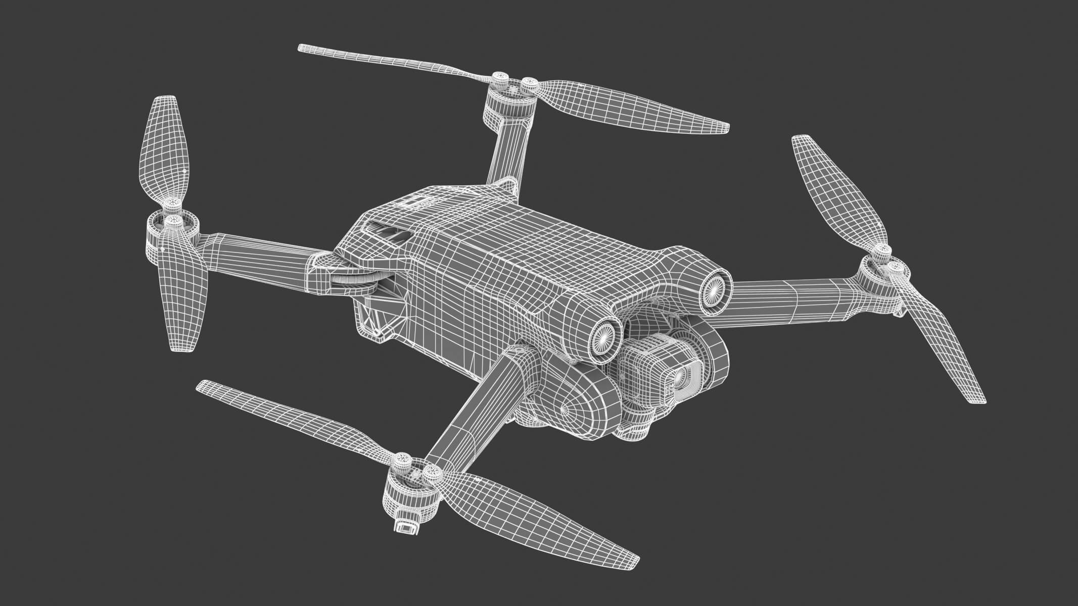 DJI Mini 3 Pro - 3D Model by frezzy