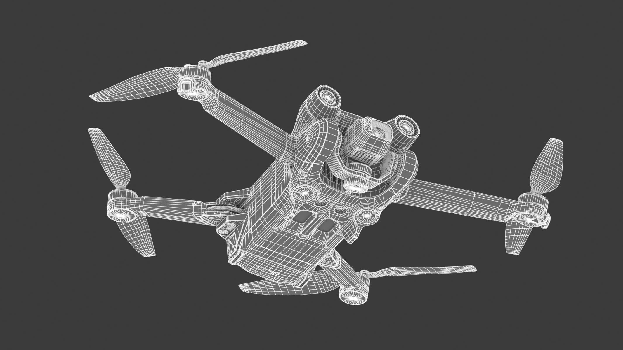 DJI Mini 3 Pro - 3D Model by frezzy