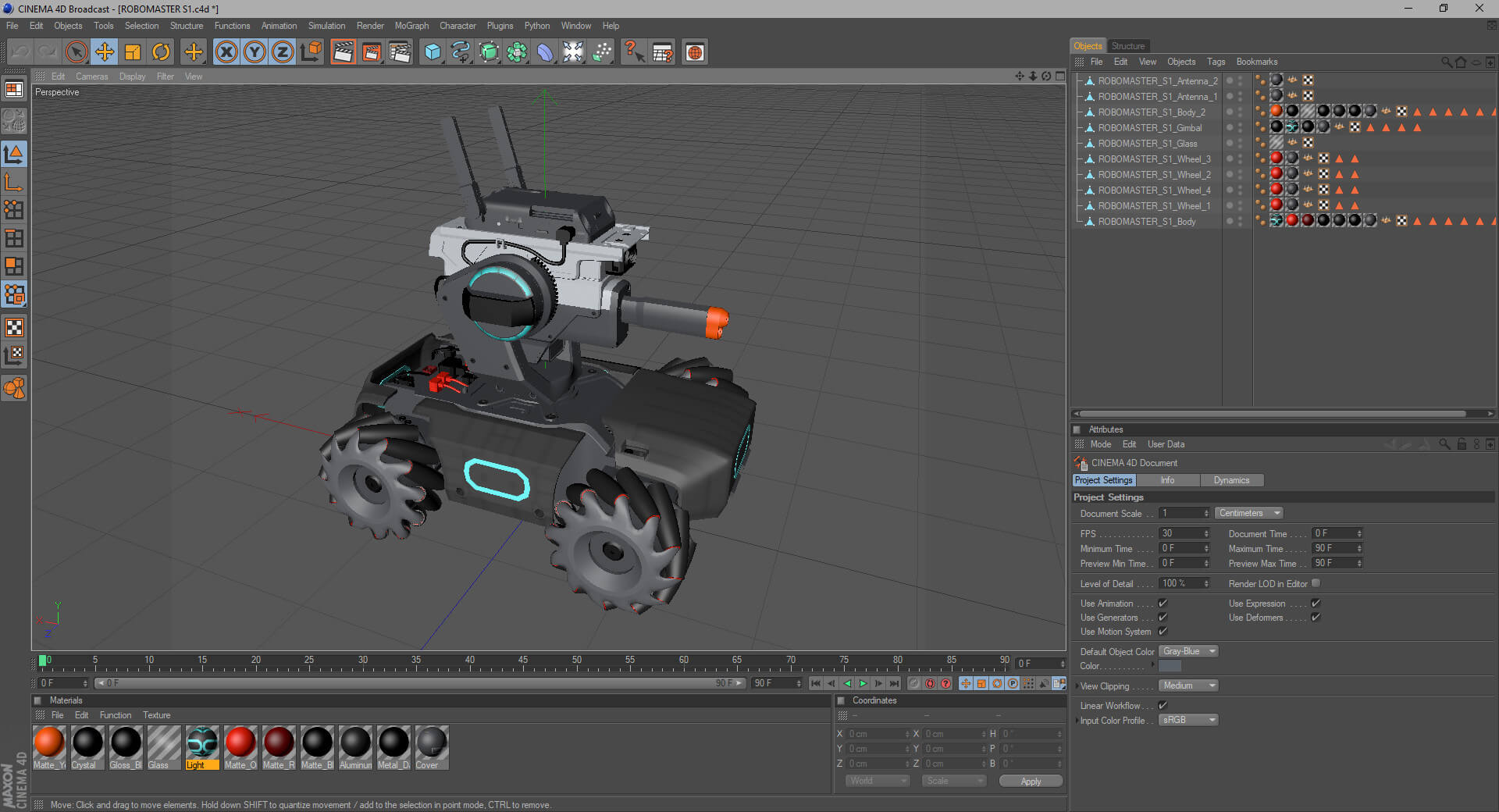 DJI Robomaster S1 - 3D Model by frezzy