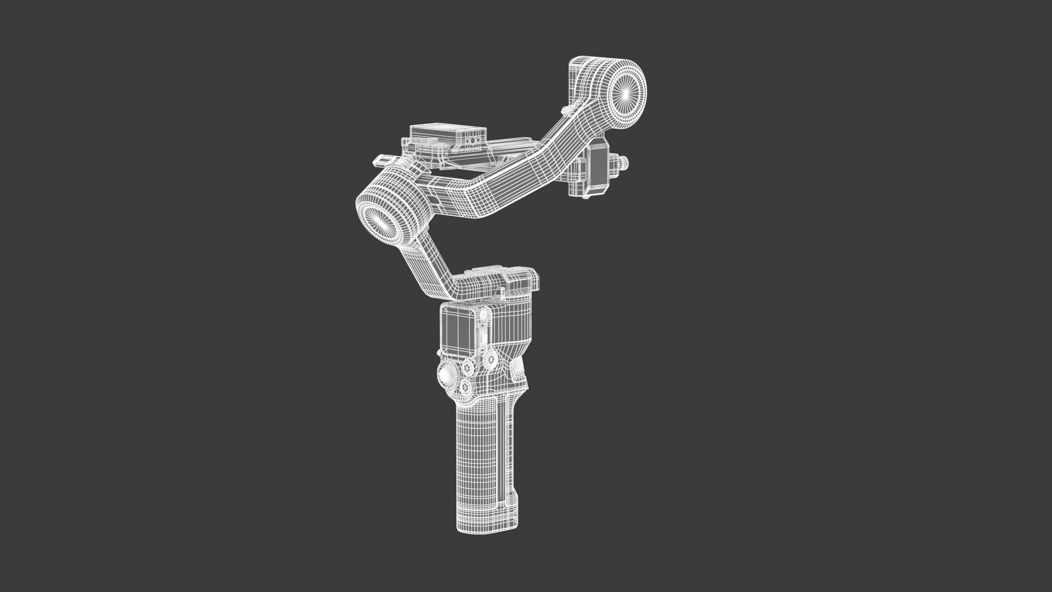 DJI RS3 Gimbal - 3D Model by frezzy