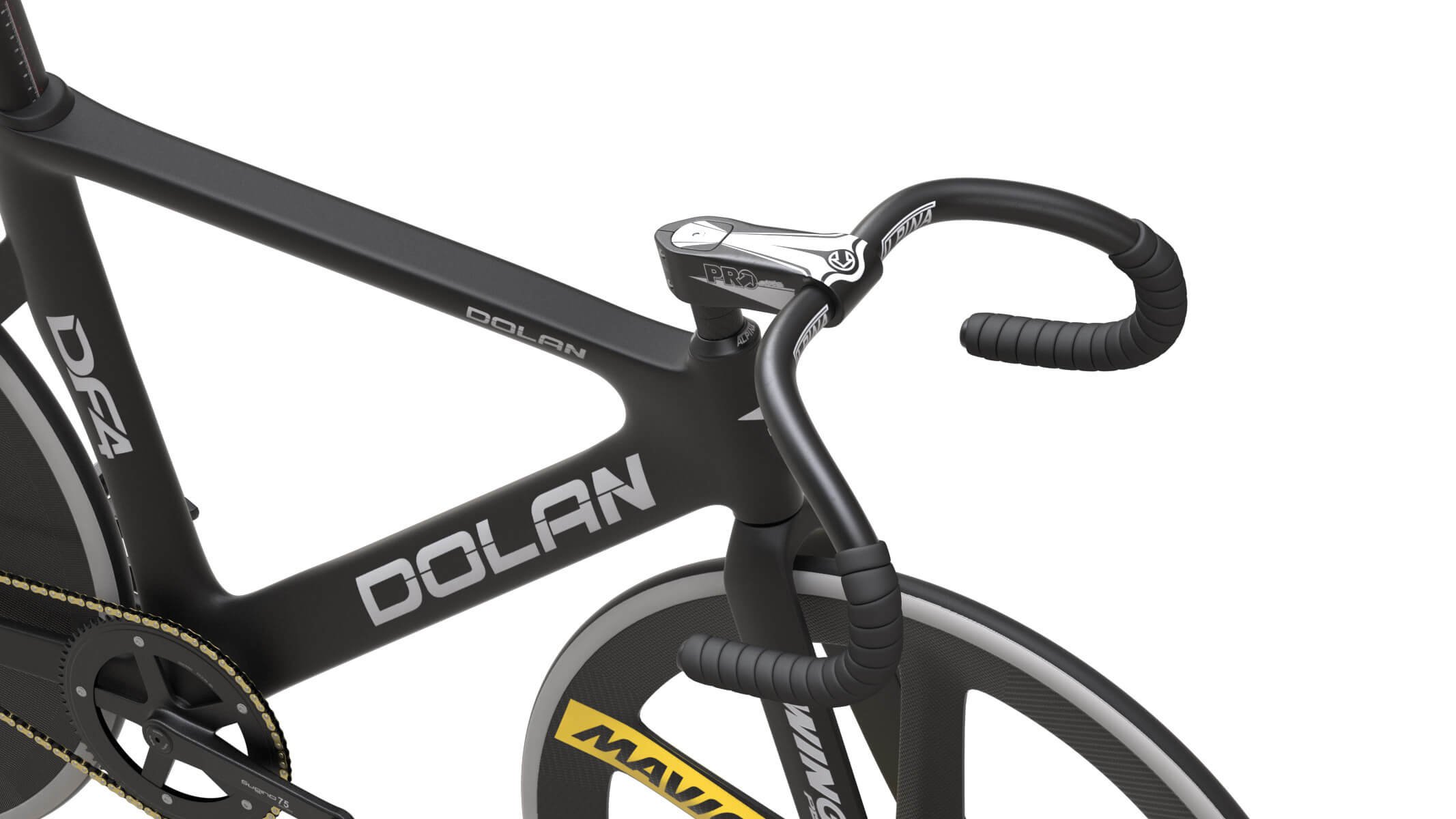 Dolan DF4 Carbon Track Bike - 3D Model by frezzy