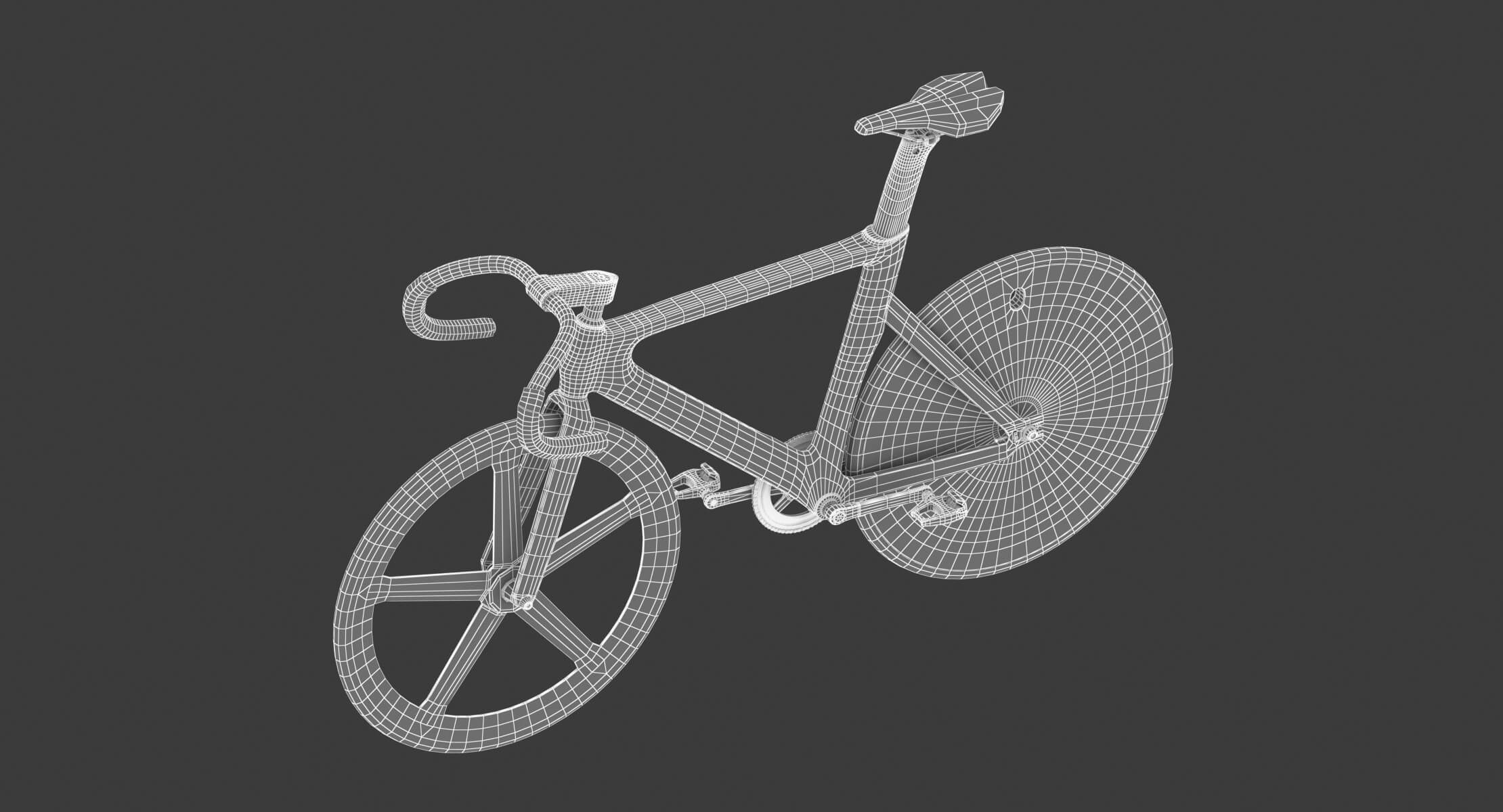 Dolan DF4 Carbon Track Bike - 3D Model by frezzy