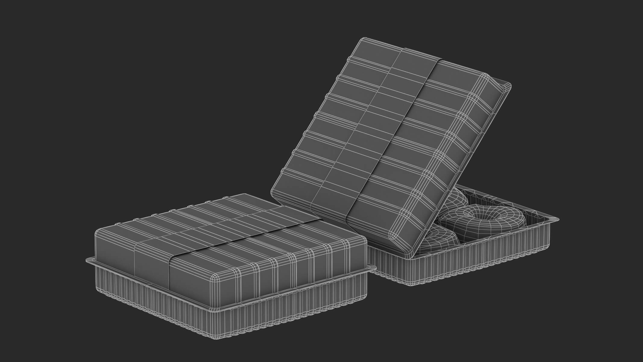 Donuts Low Poly - 3D Model by frezzy