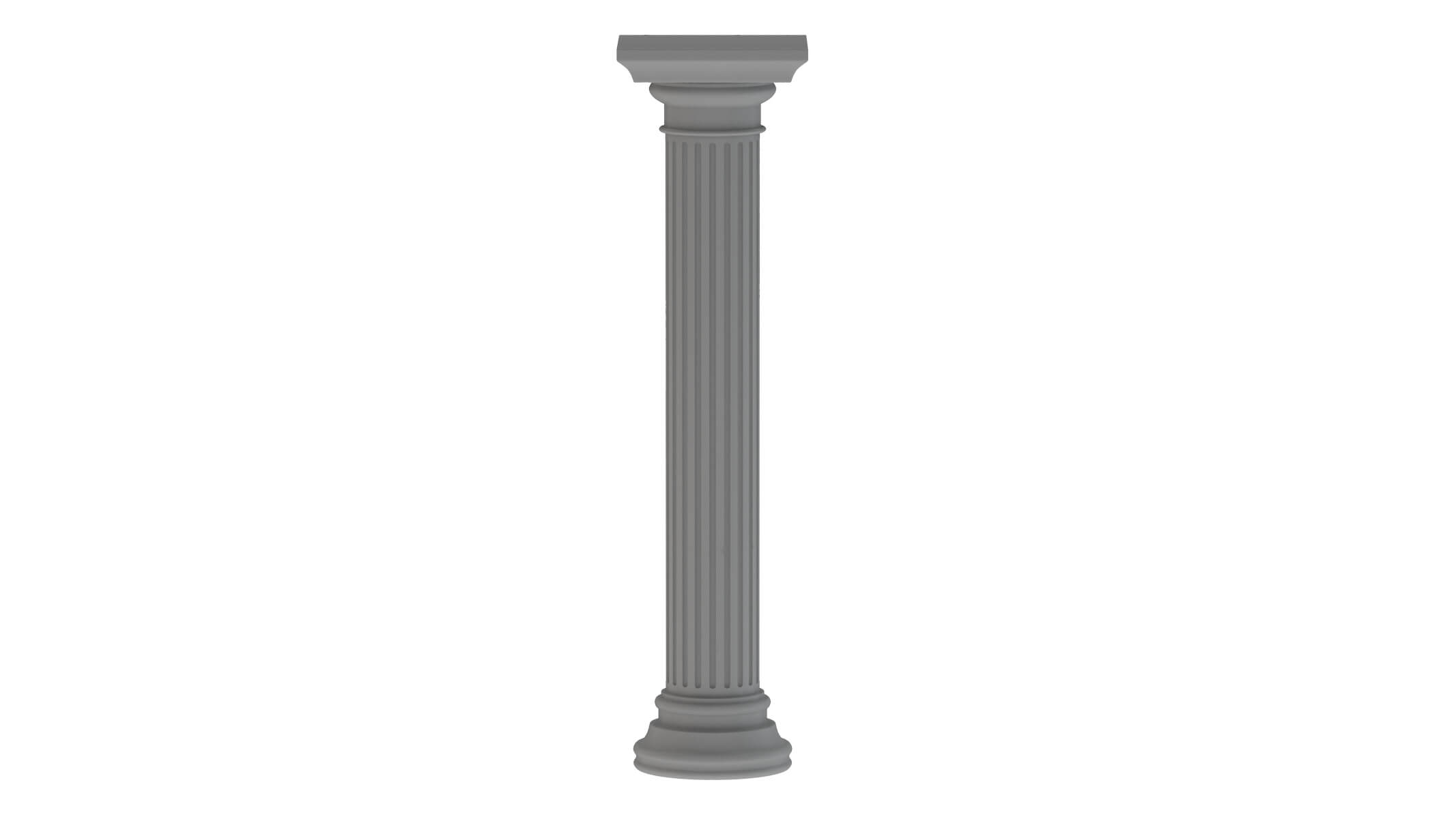Doric Column - 3D Model by frezzy