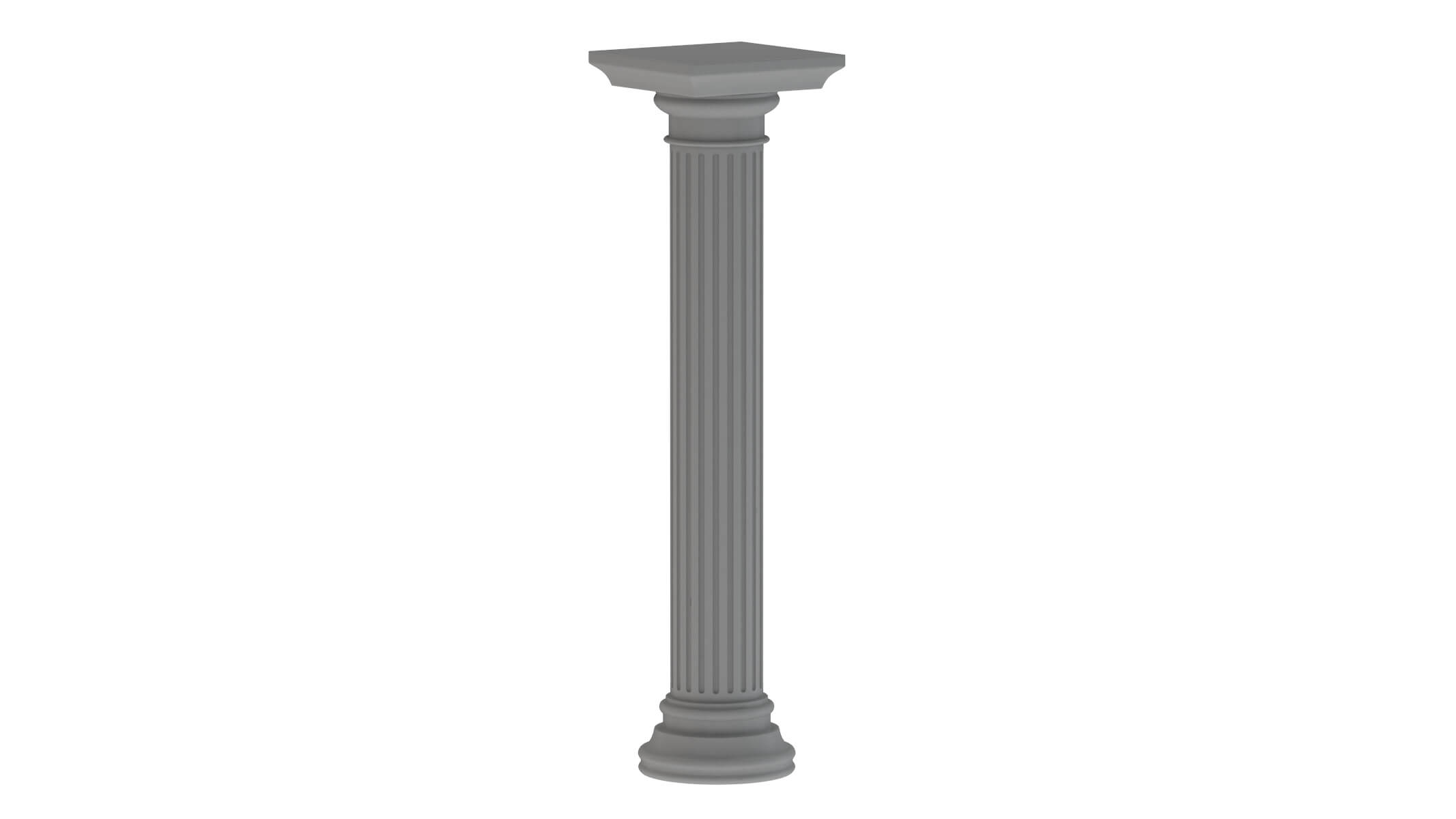 Doric Column - 3D Model by frezzy