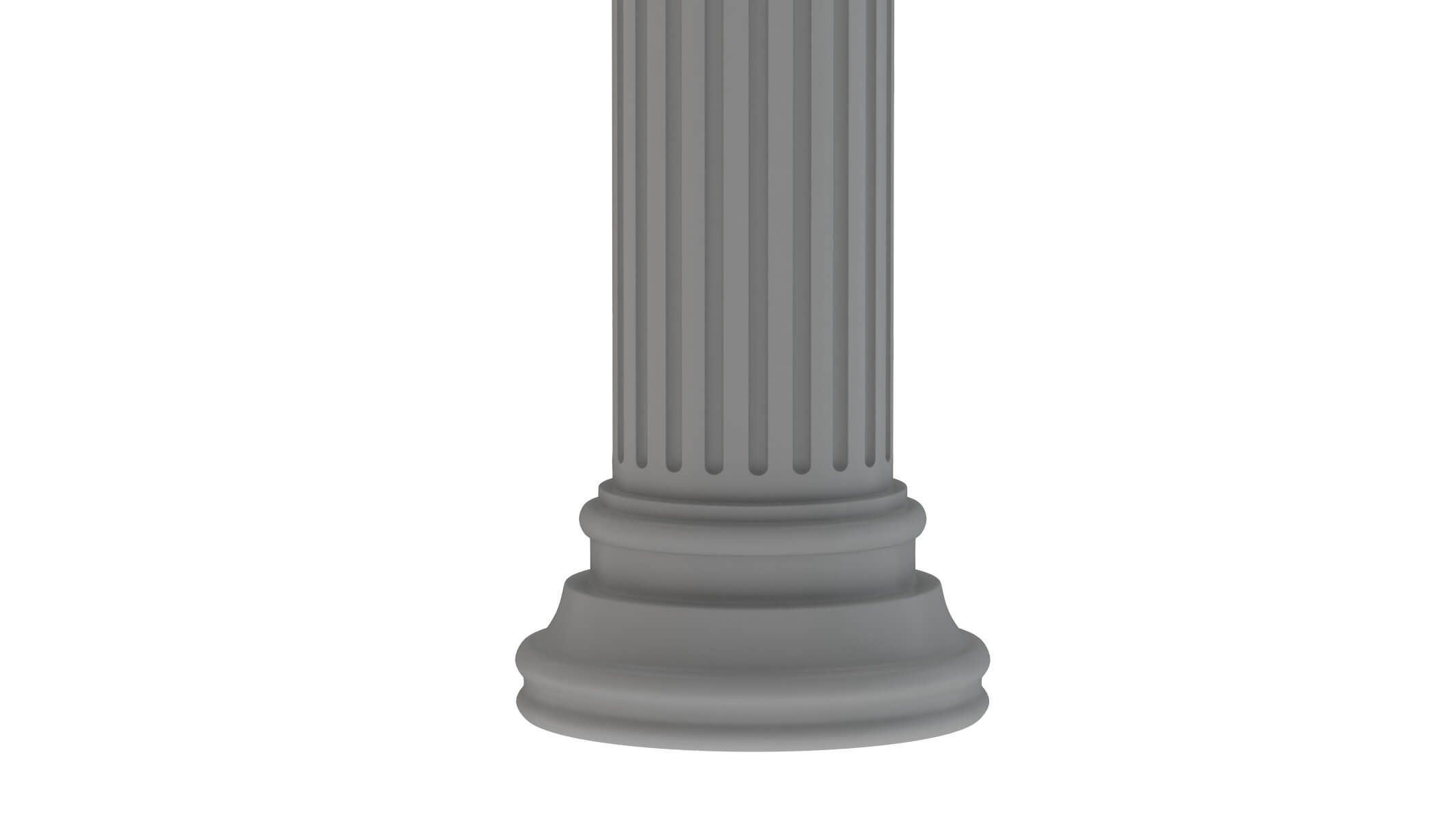 Doric Column - 3D Model by frezzy