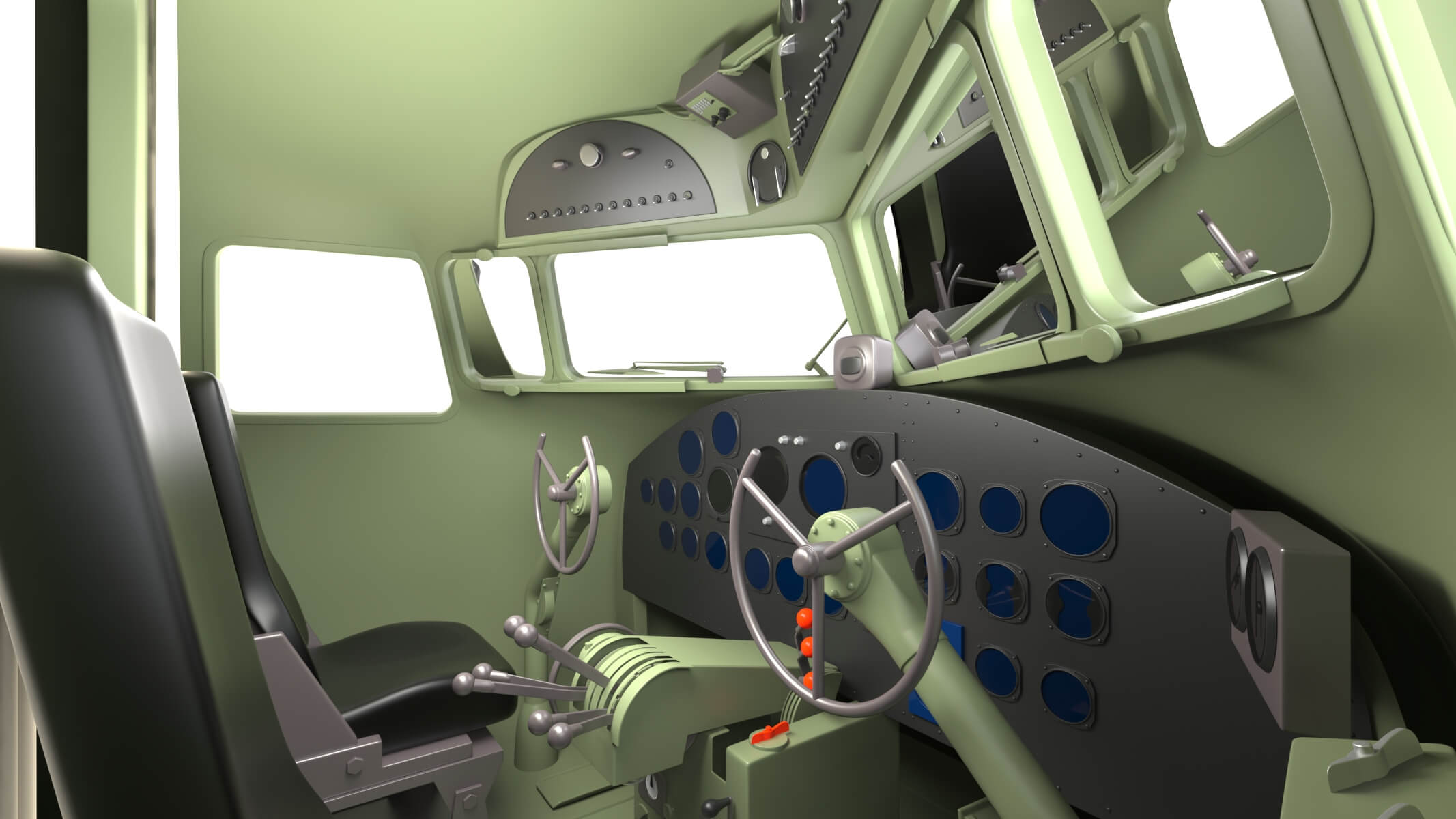 Douglas C-47 Skytrain 3D Model by frezzy