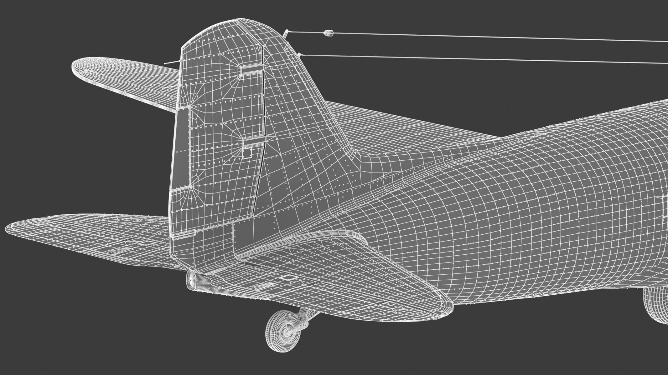 Douglas C-47 Skytrain 3D Model by frezzy