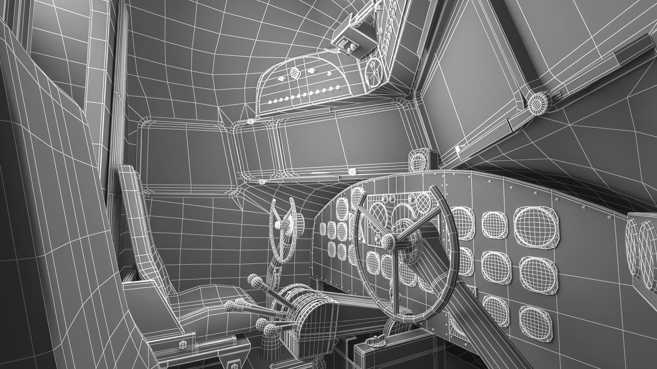 Douglas C-47 Skytrain 3D Model by frezzy