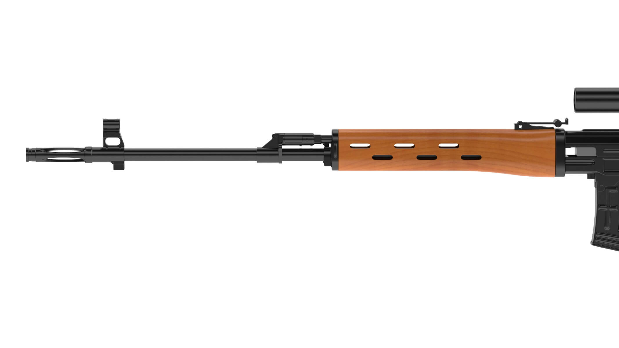 Dragunov Sniper Rifle - 3D Model by frezzy