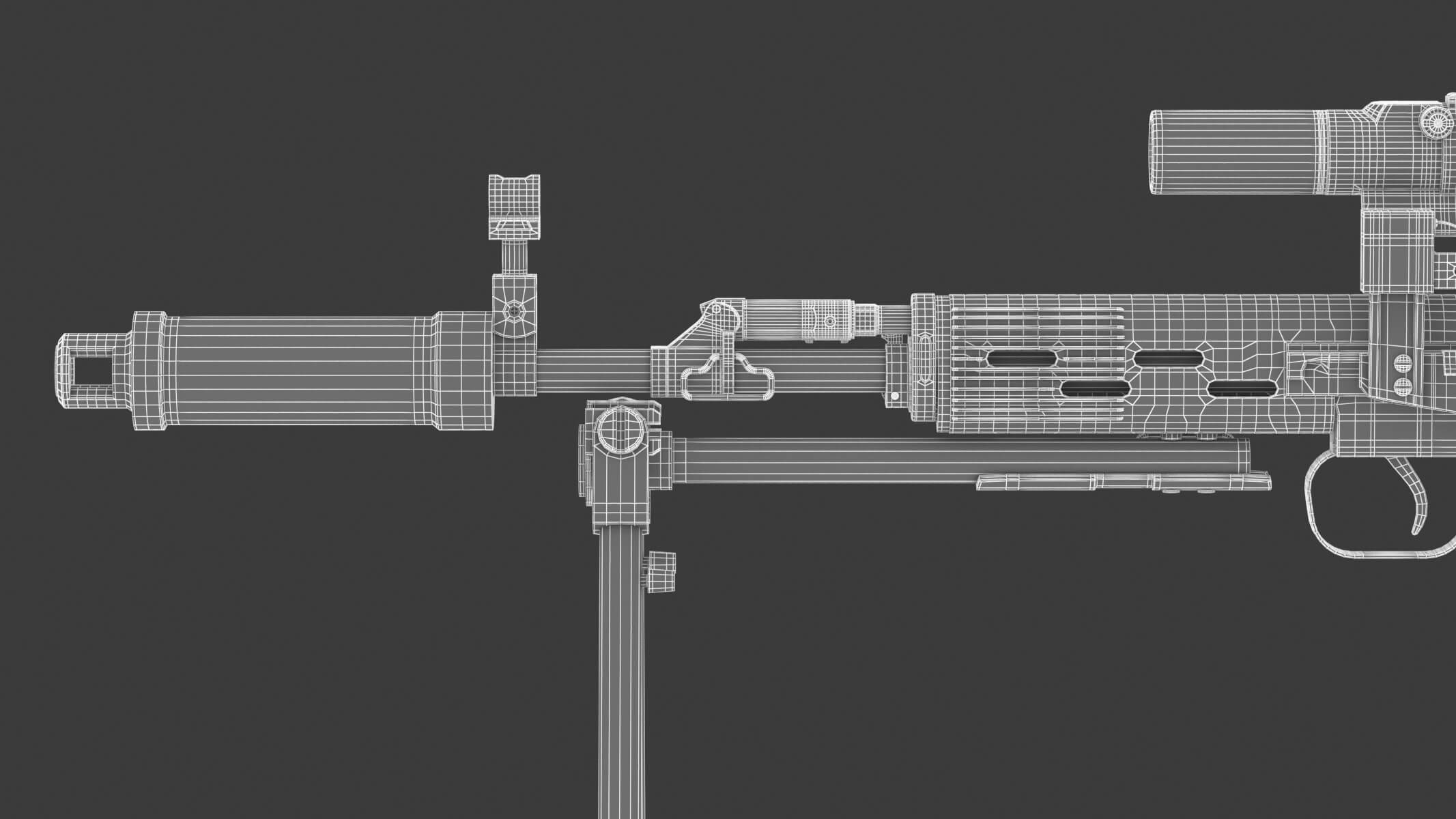 Dragunov SVU - 3D Model by frezzy