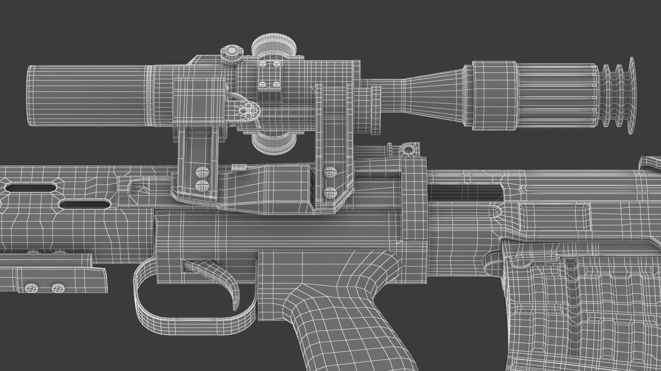 Dragunov SVU - 3D Model by frezzy