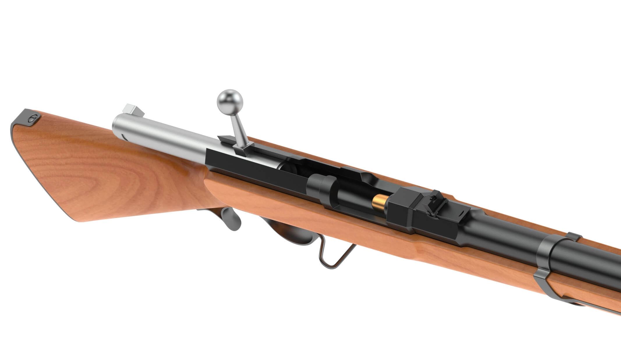 Dreyse Needle Gun - 3D Model by frezzy