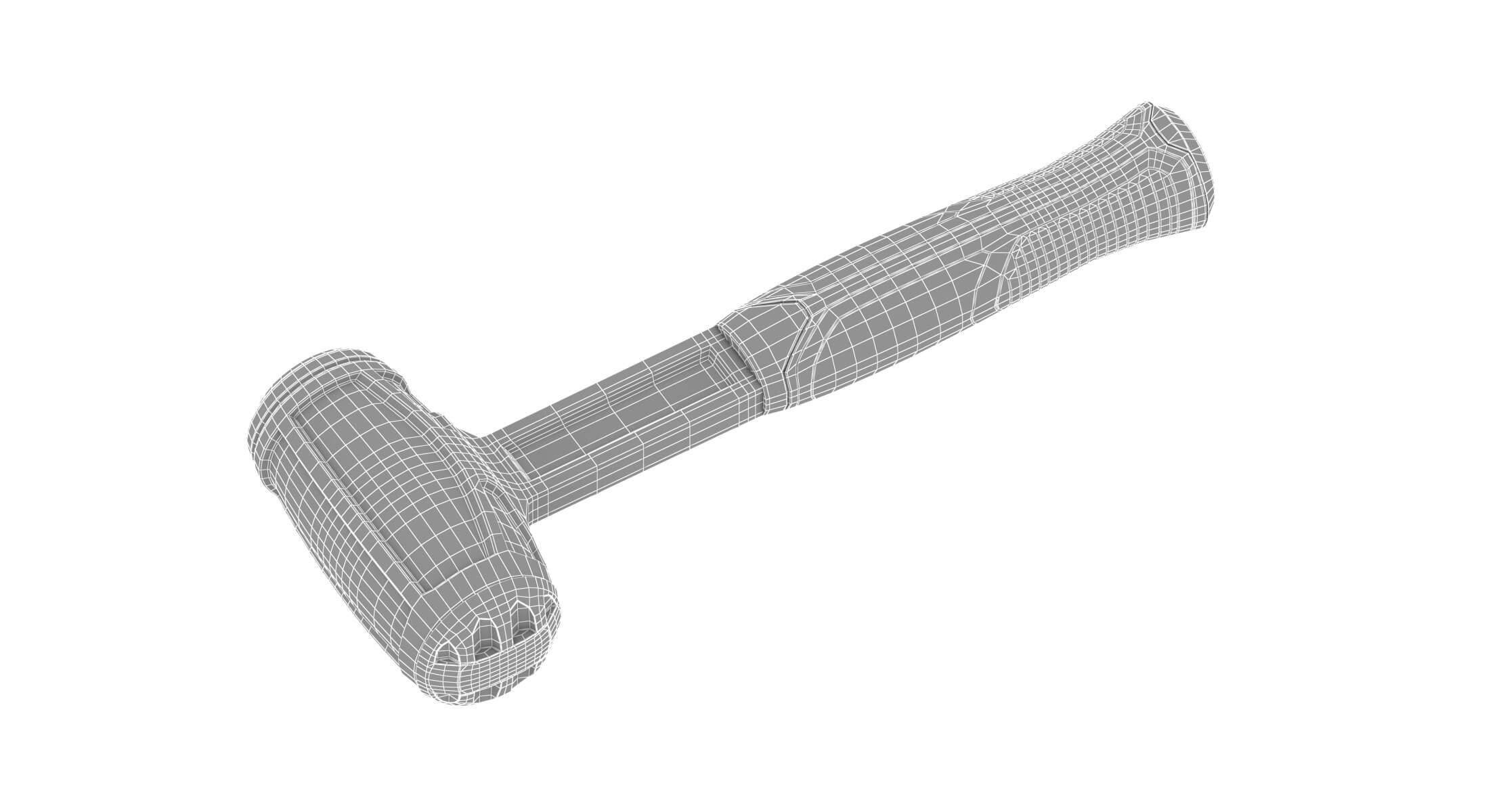 Drilling Hammer - 3D Model by frezzy