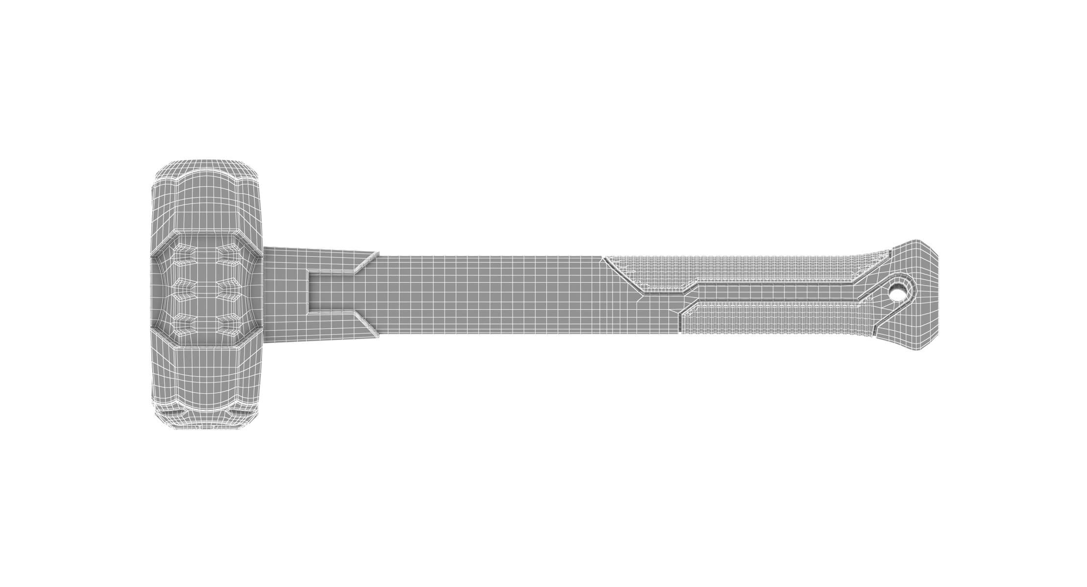 Drilling Sledge Hammer - 3D Model by frezzy