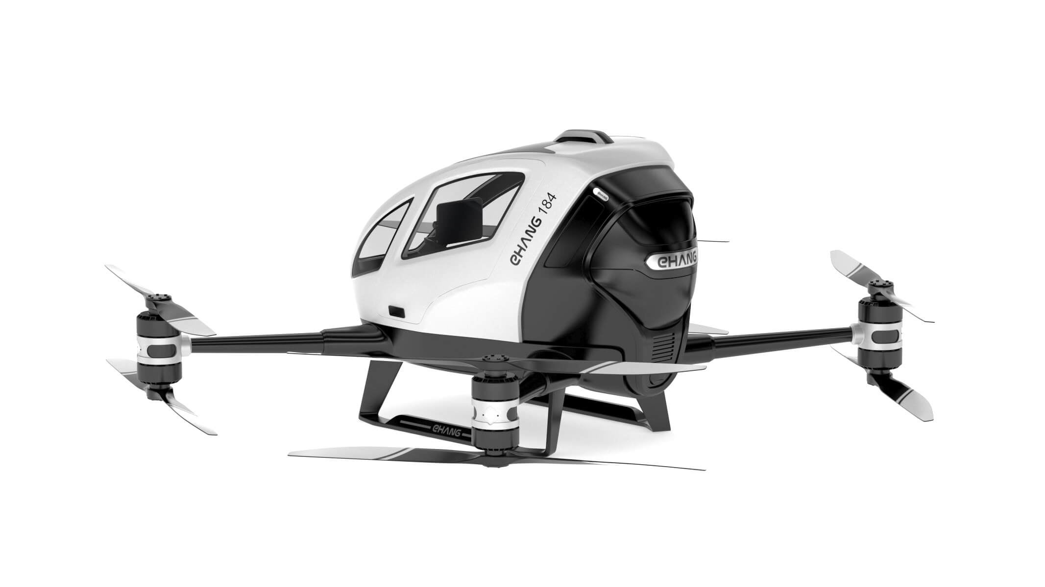 Drone-Taxi Ehang 184 3D Model by frezzy