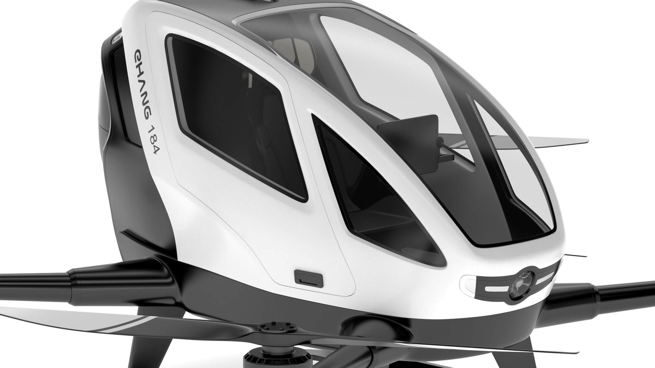 Drone-Taxi Ehang 184 3D Model by frezzy