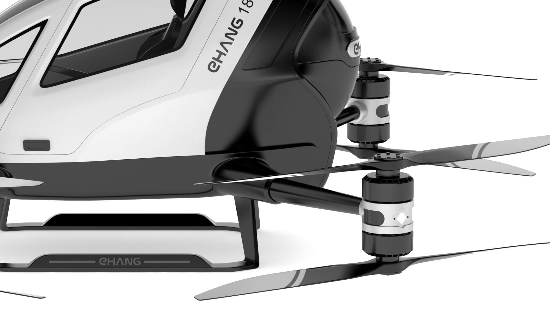 Drone-Taxi Ehang 184 3D Model by frezzy