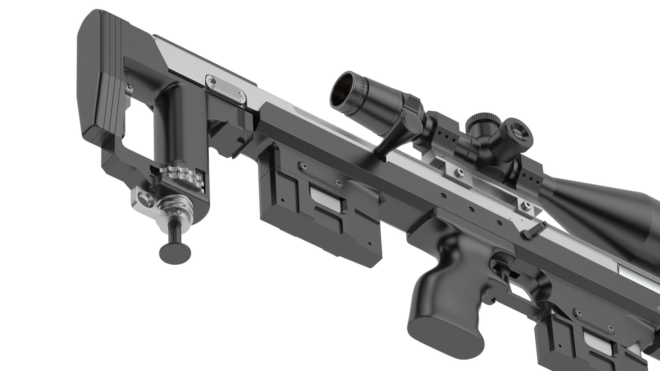 DSR-Precision DSR-1 3D Model by frezzy