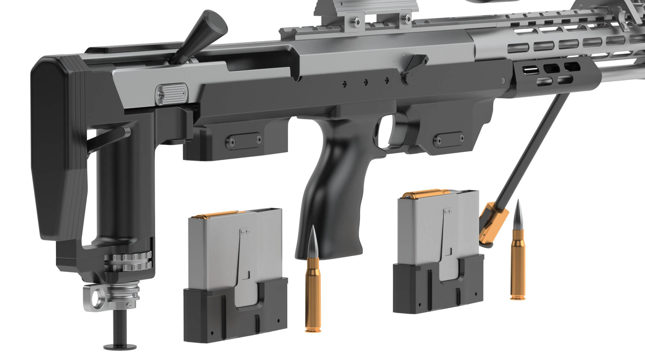 DSR-Precision DSR-1 3D Model by frezzy