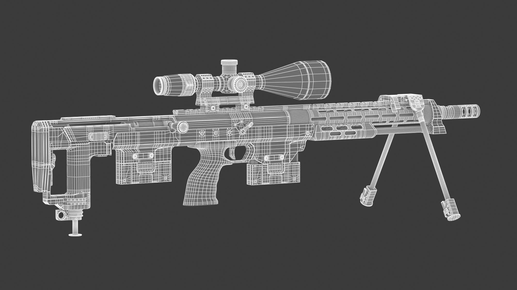 DSR-Precision DSR-1 3D Model by frezzy