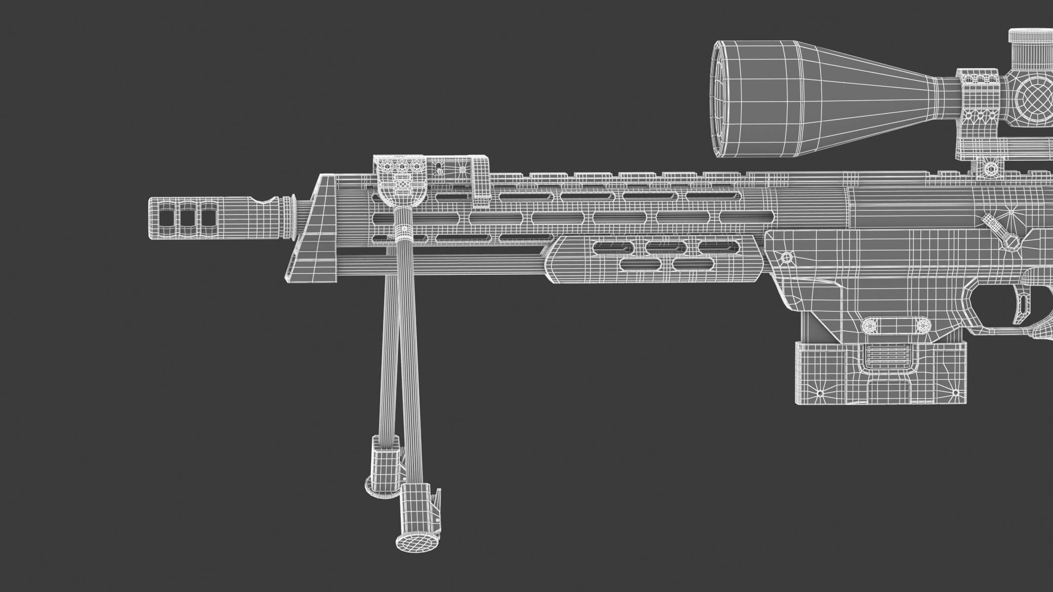 DSR-Precision DSR-1 3D Model by frezzy