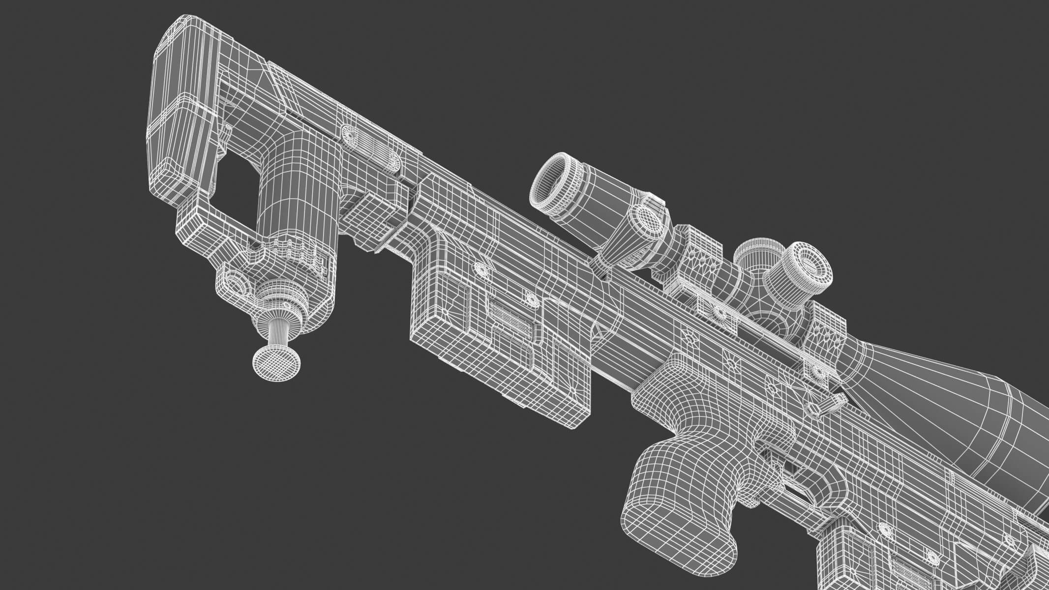 DSR-Precision DSR-1 3D Model by frezzy