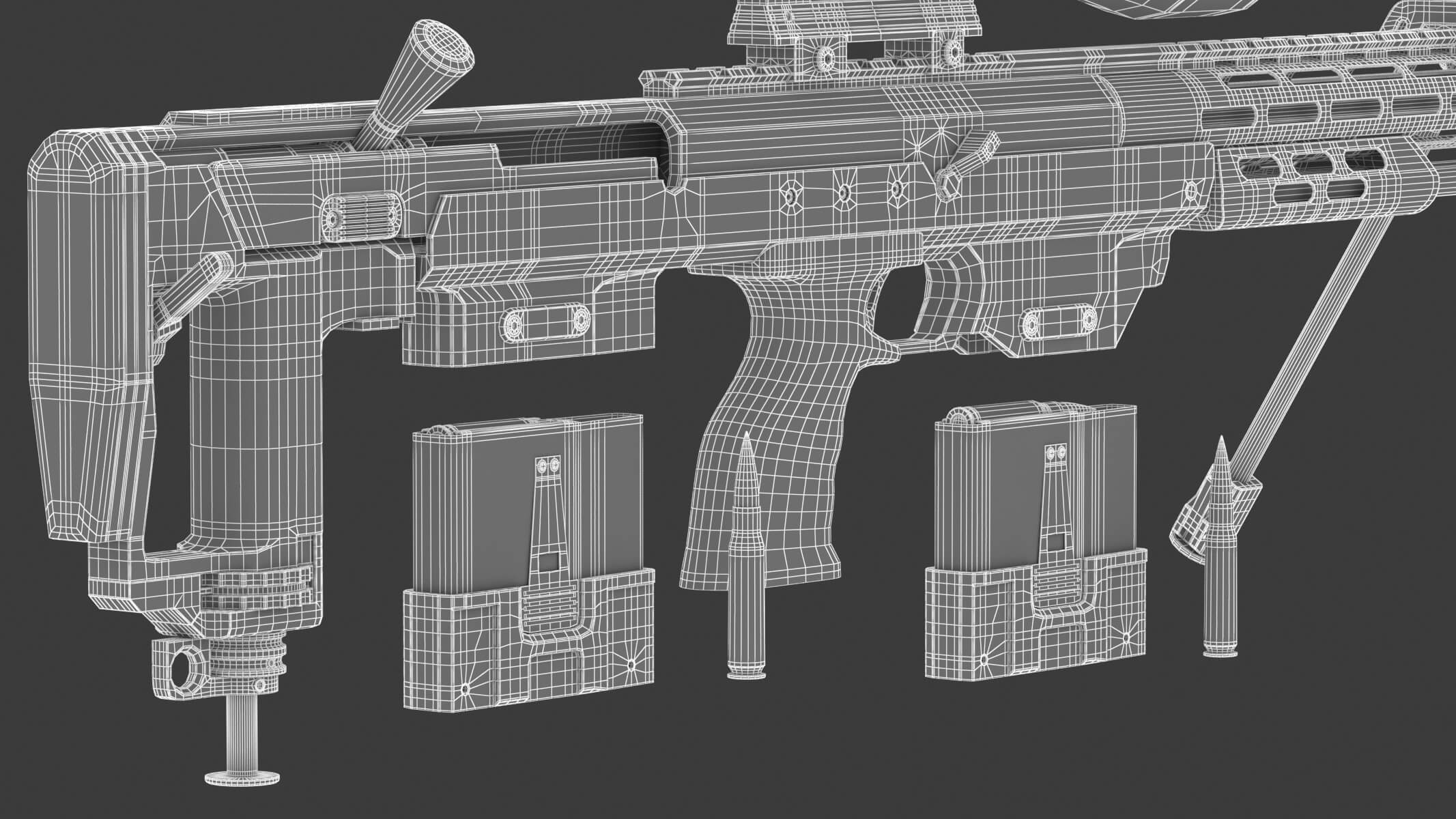 DSR-Precision DSR-1 3D Model by frezzy