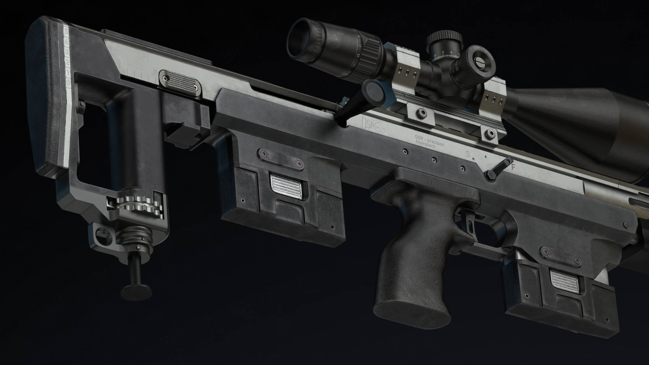Dsr Precision Low Poly - 3D Model by frezzy