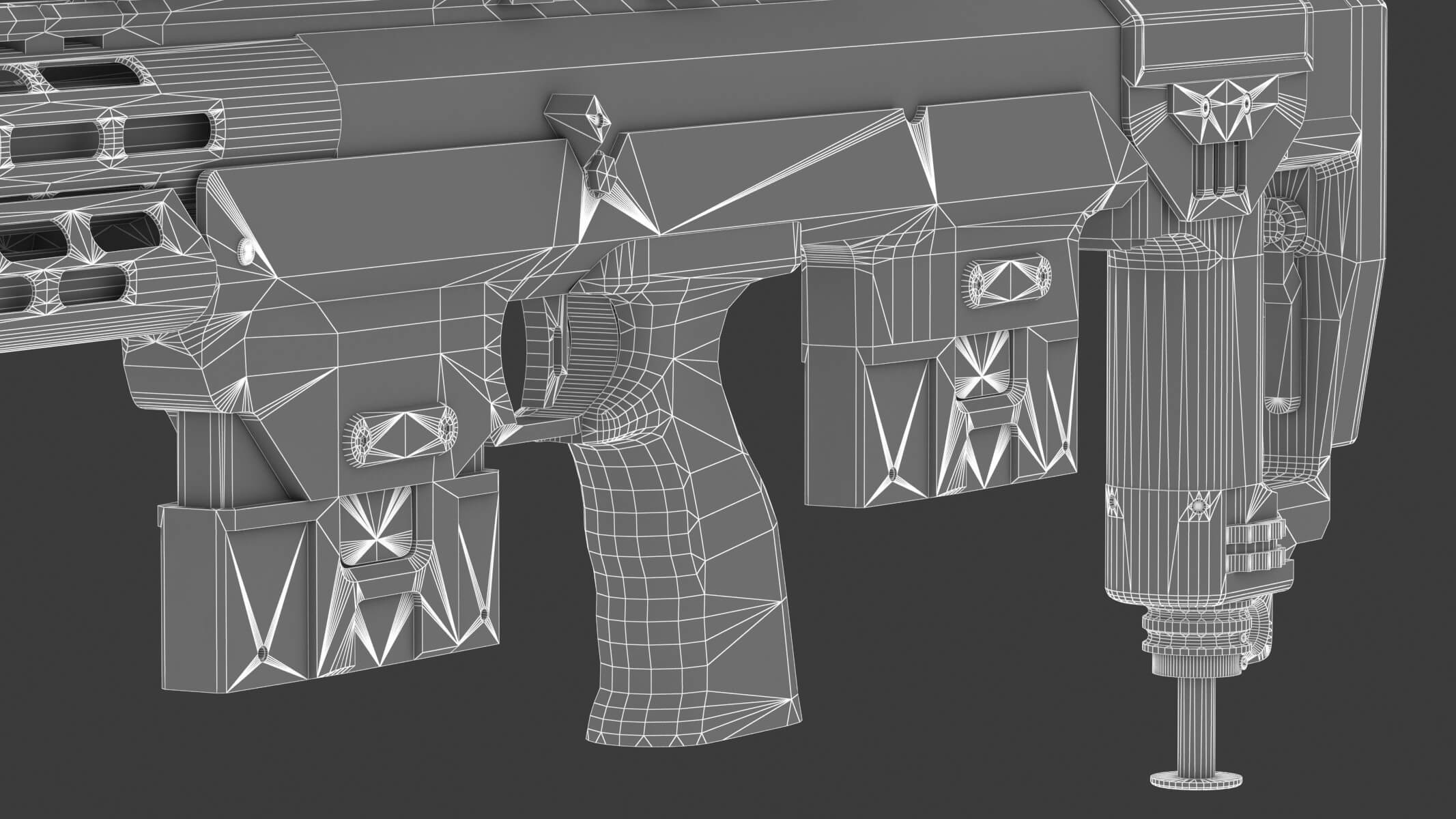 Dsr Precision Low Poly - 3D Model by frezzy