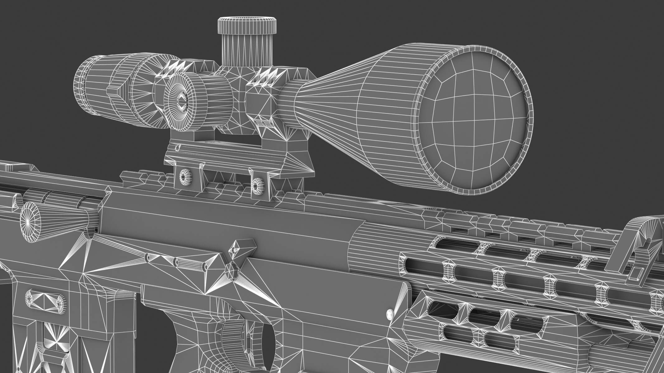 Dsr Precision Low Poly - 3D Model by frezzy