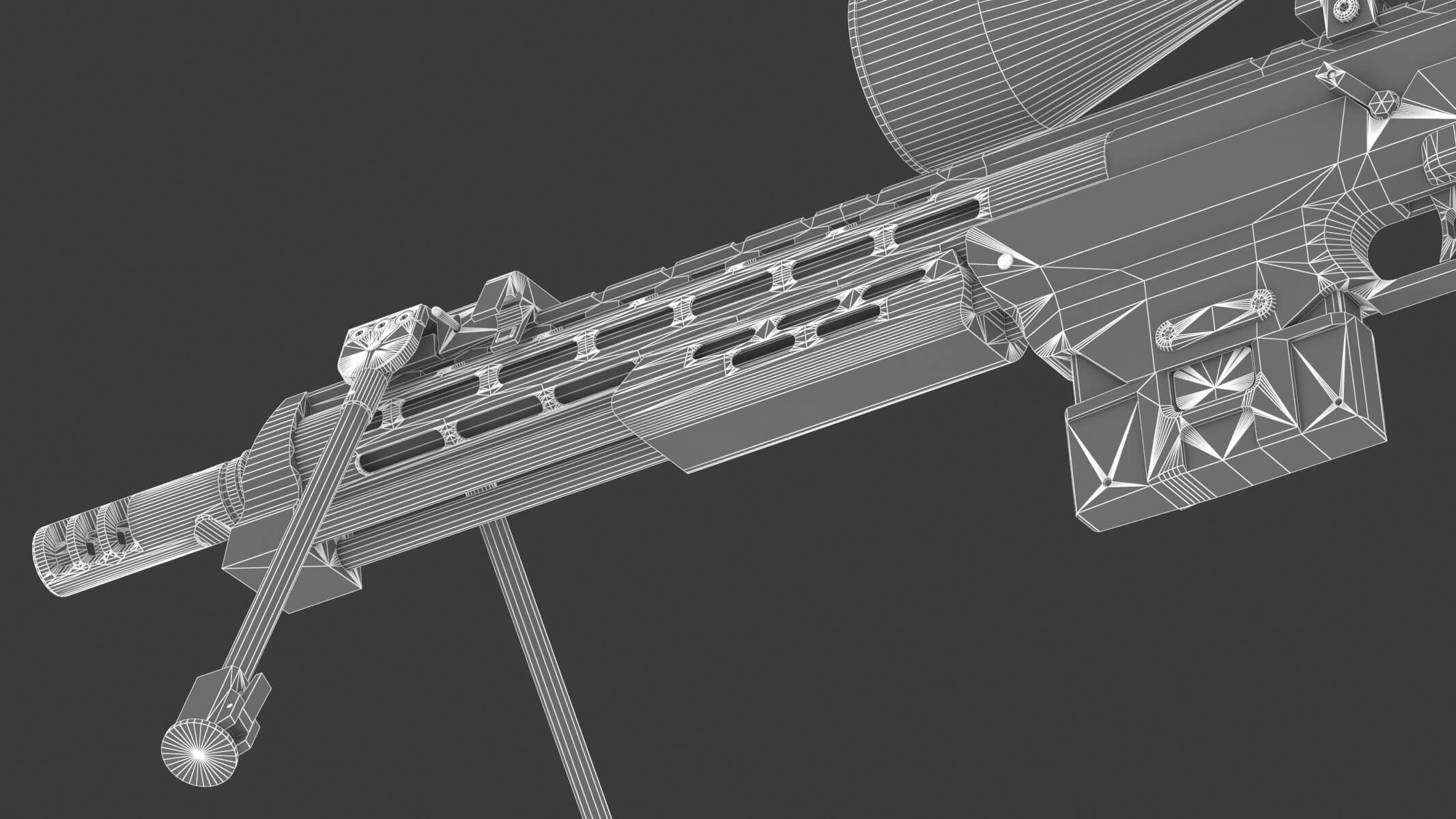 Dsr Precision Low Poly - 3D Model by frezzy