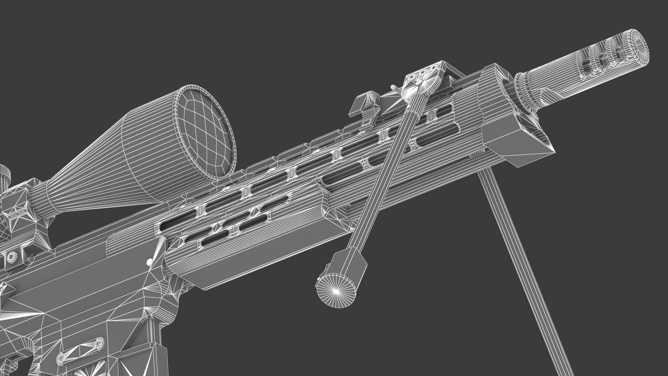 Dsr Precision Low Poly - 3D Model by frezzy