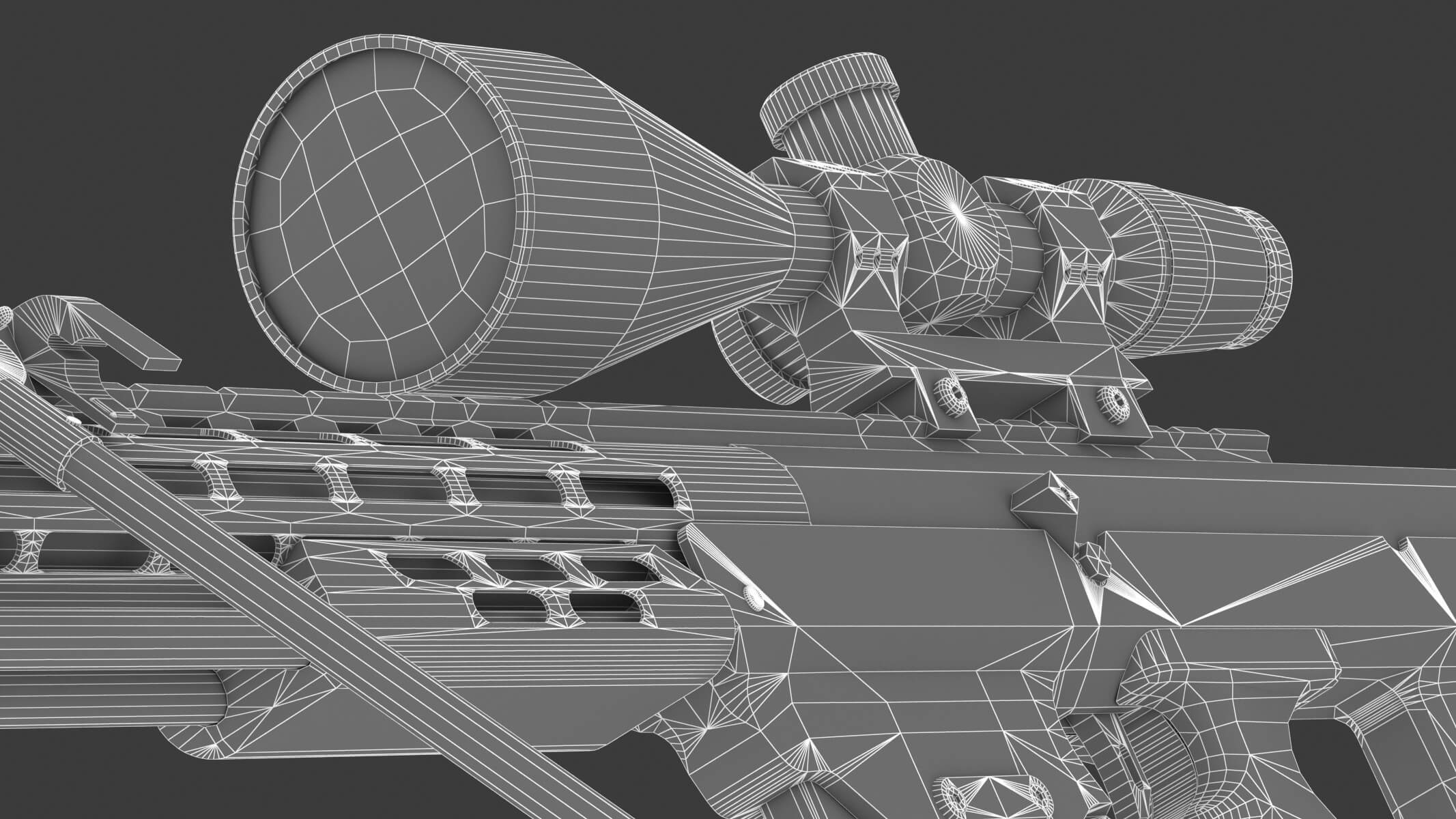 Dsr Precision Low Poly - 3D Model by frezzy