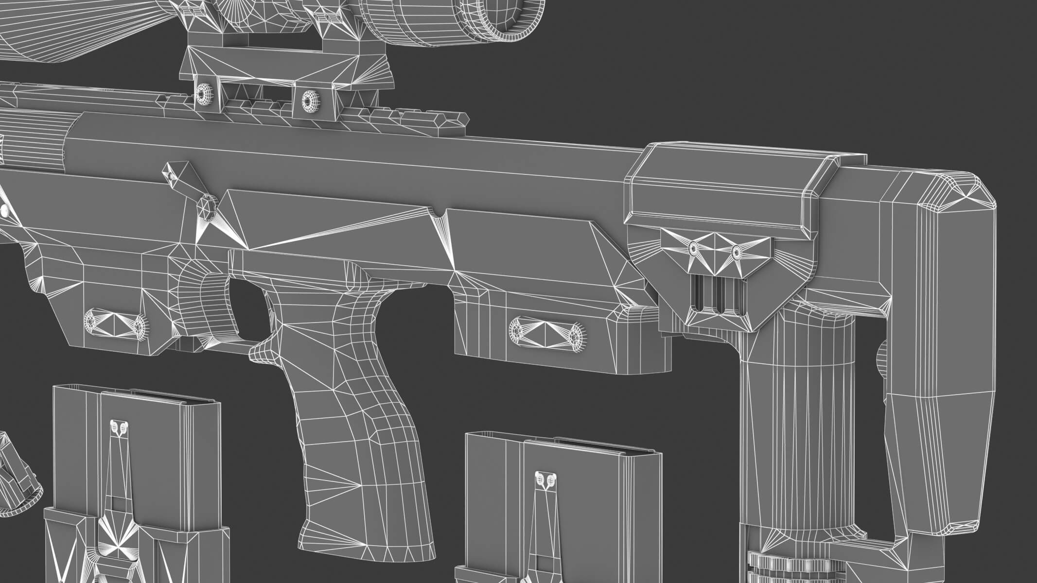 Dsr Precision Low Poly - 3D Model by frezzy