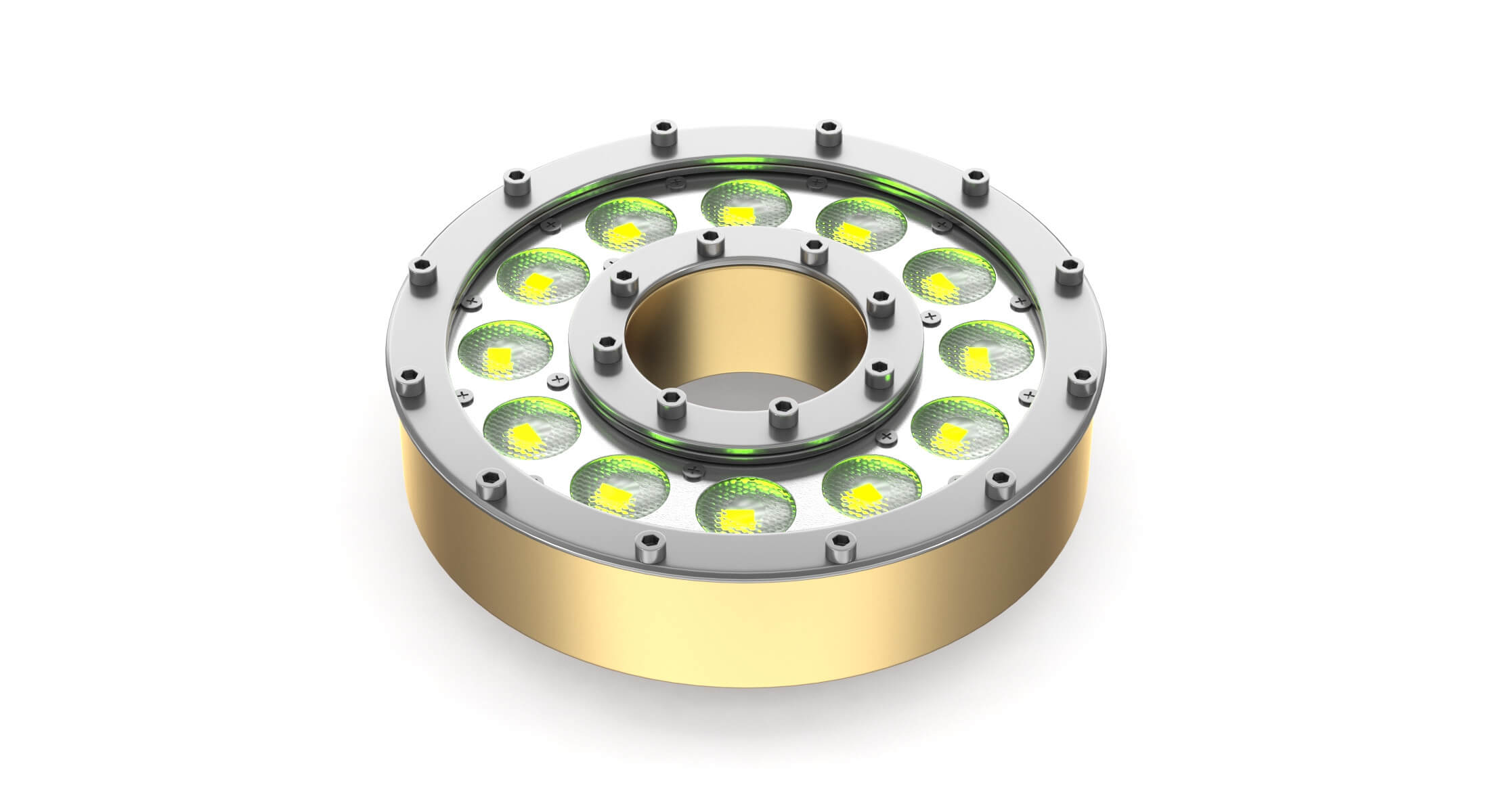 DTS LED Underwater Donut 12 FC - 3D Model by frezzy