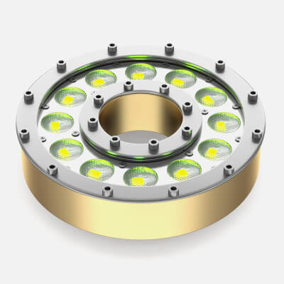 DTS LED Underwater Donut 12 FC - 3D Model by frezzy