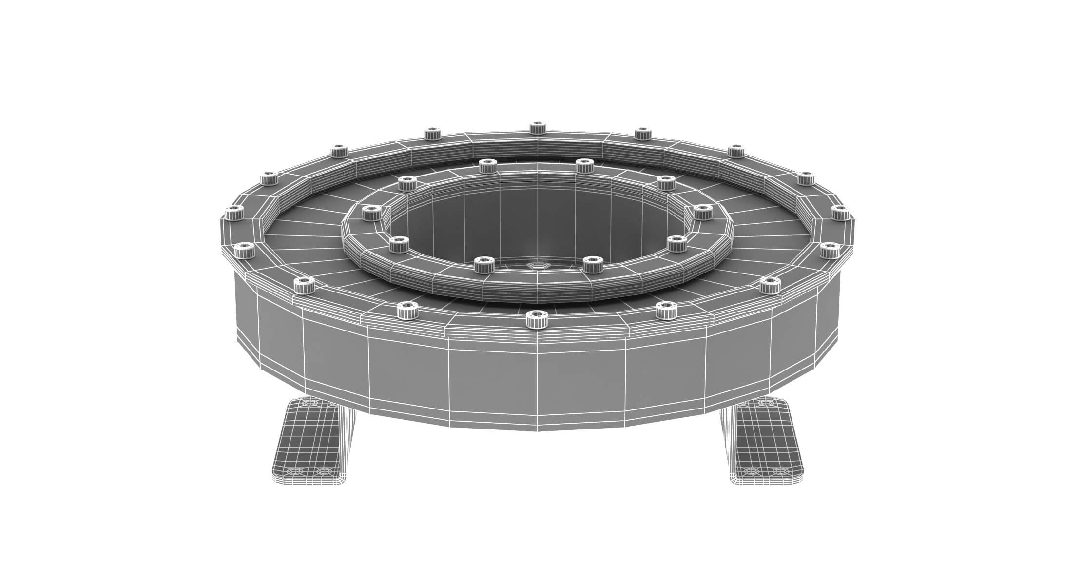 DTS LED Underwater Donut 18 FC - 3D Model by frezzy