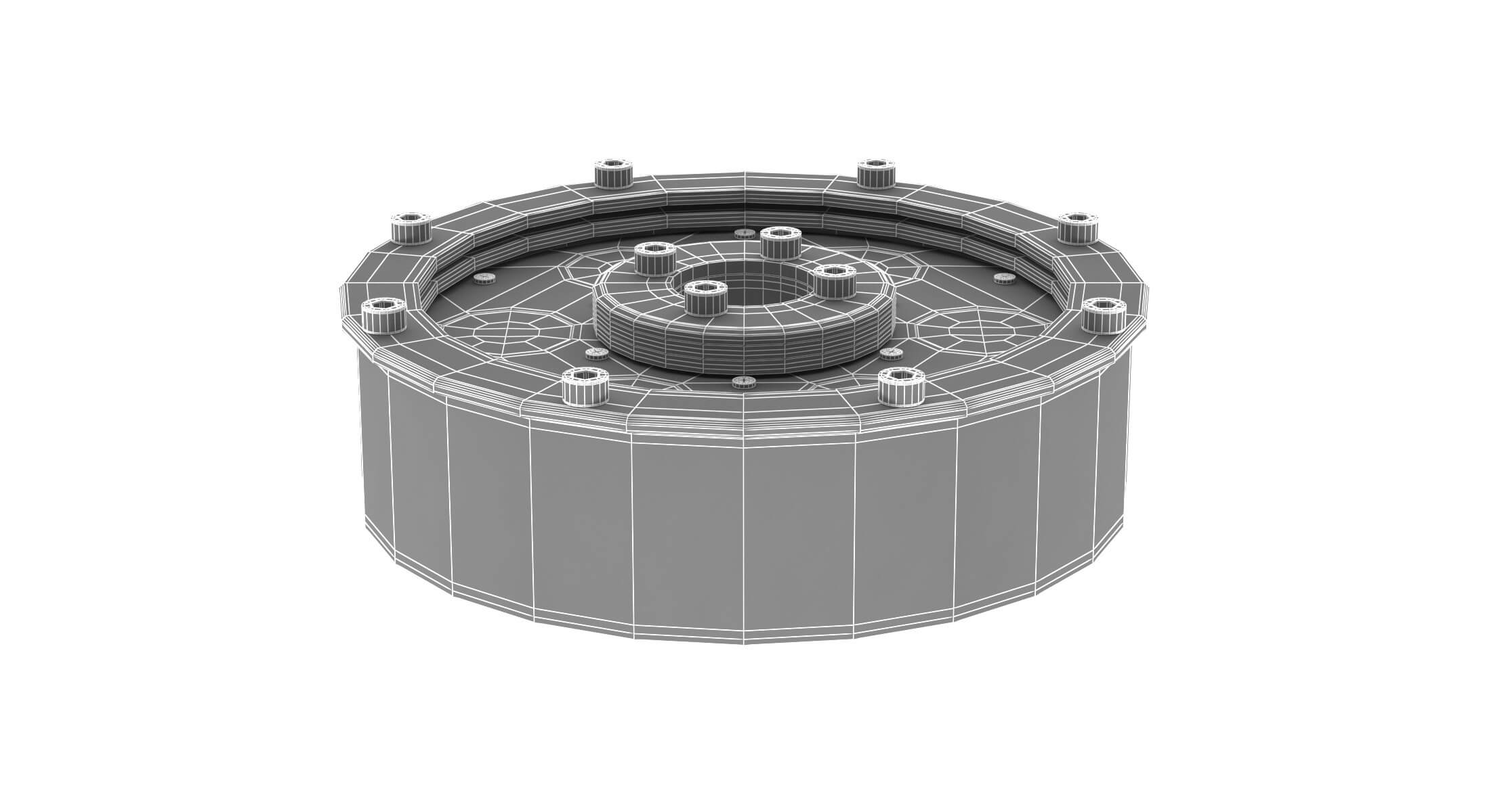 DTS LED Underwater Donut 6 FC - 3D Model by frezzy