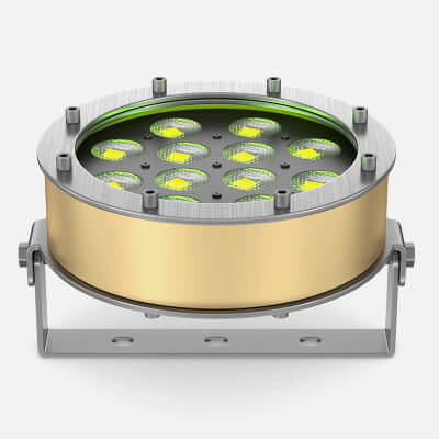 DTS LED Underwater Helios Bronze 12 FC With Stand - 3D Model by frezzy