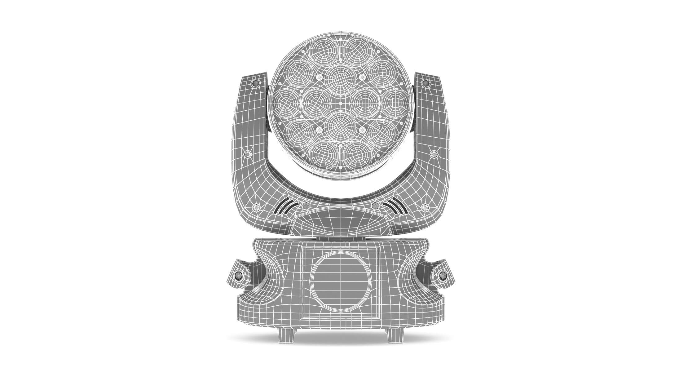 DTS Wash Moving Head Nick NRG 801 - 3D Model by frezzy