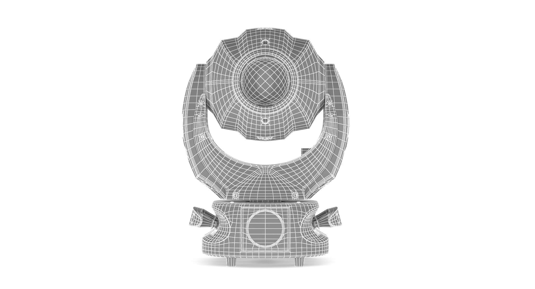DTS Wash Moving Head Raptor - 3D Model by frezzy