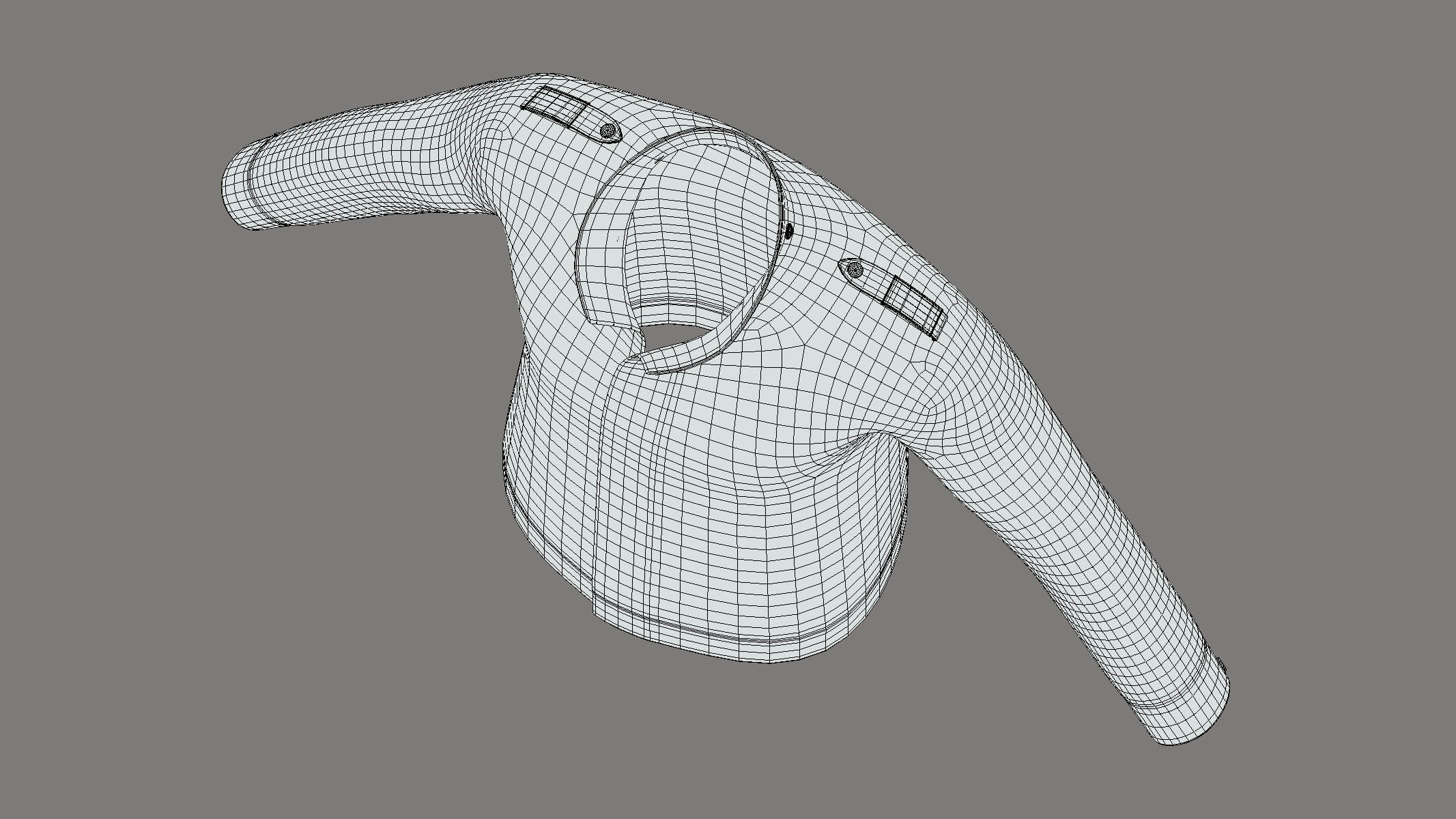 Dutch Police Jacket Low Poly - 3D Model by frezzy
