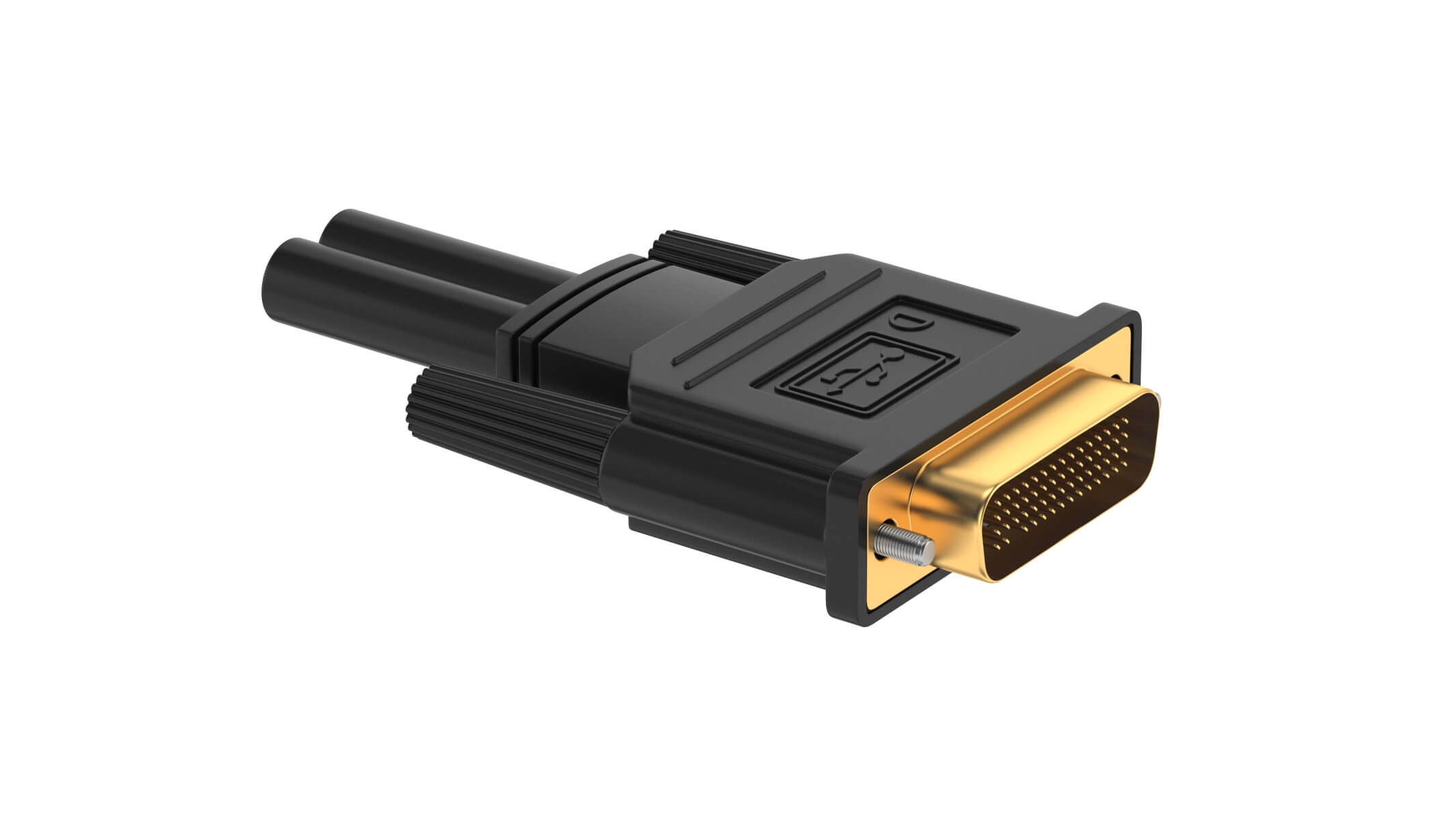 DVI-D Dual Link DMS-59 Male 3D Model by frezzy